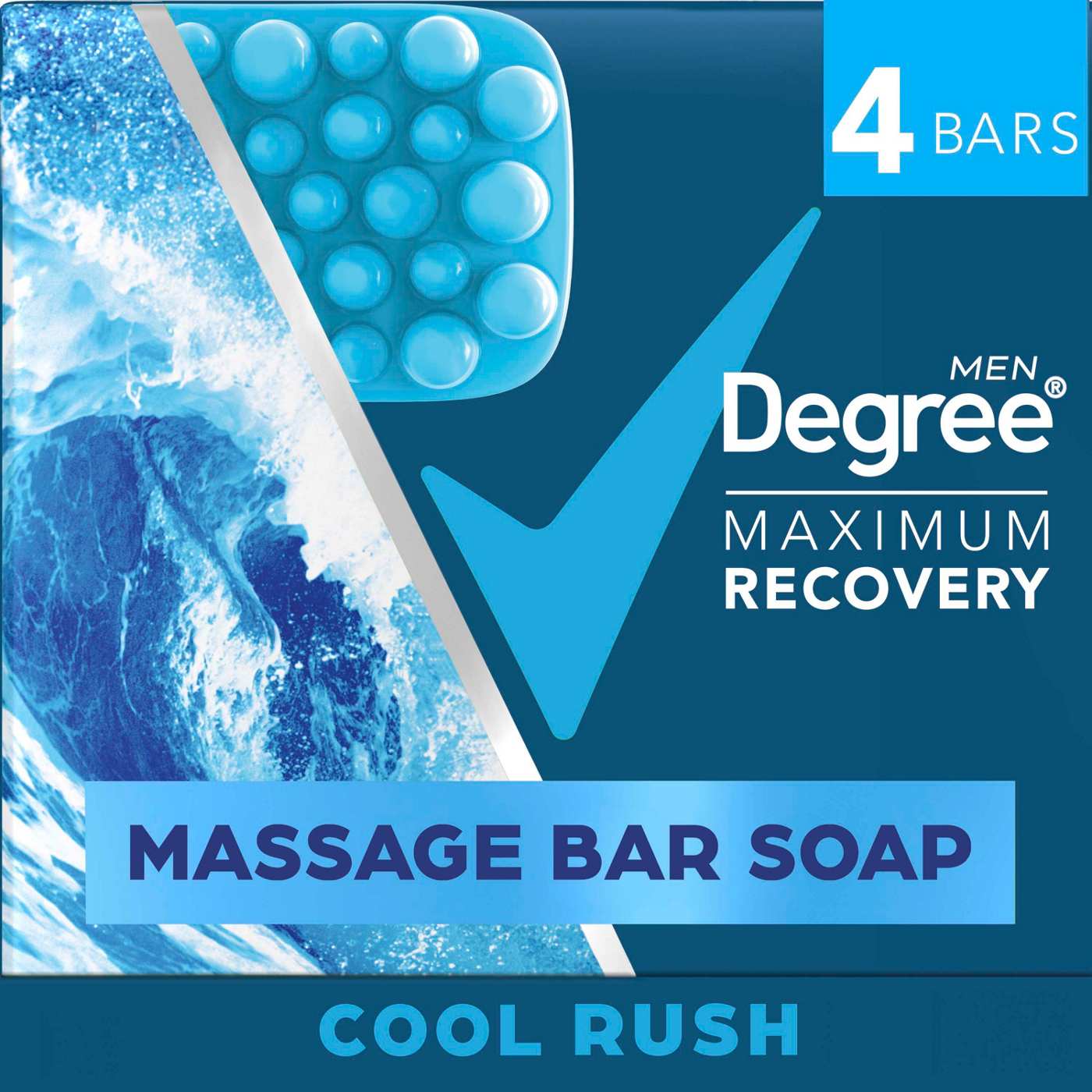 Degree Maximum Recovery Cool Rush + Epsom Salt + Electrolytes Massage ...