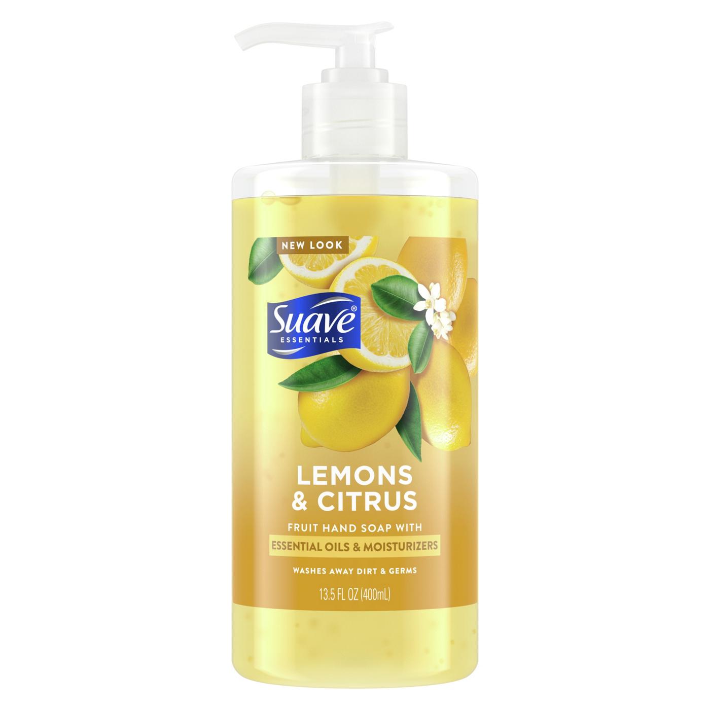 Suave Liquid Hand Soap with Vitamin E - Sunshine & Lemons - Shop Hand ...