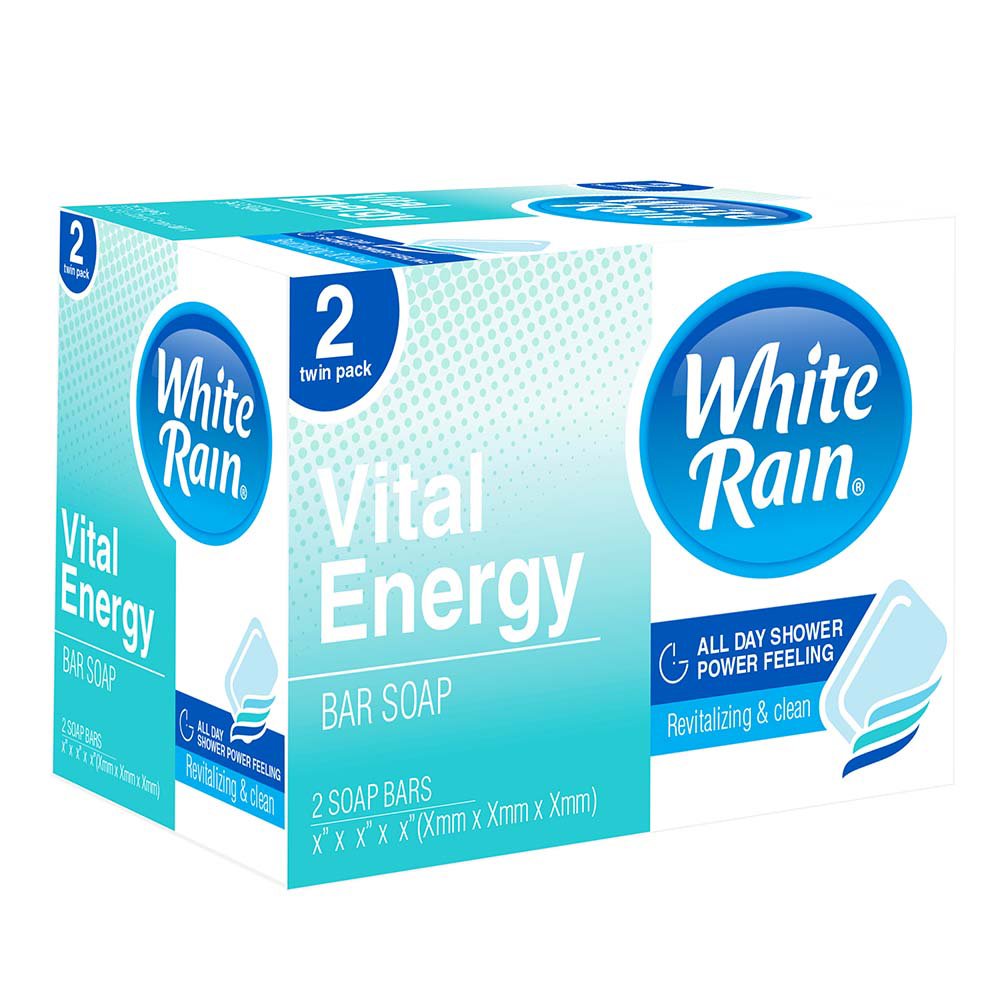 White Rain Bar Soap - Vital Energy - Shop Bath & Skin Care at H-E-B