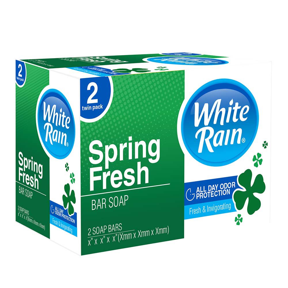 White Rain Spring Fresh Bar Soap - Shop Bath & Skin Care at H-E-B