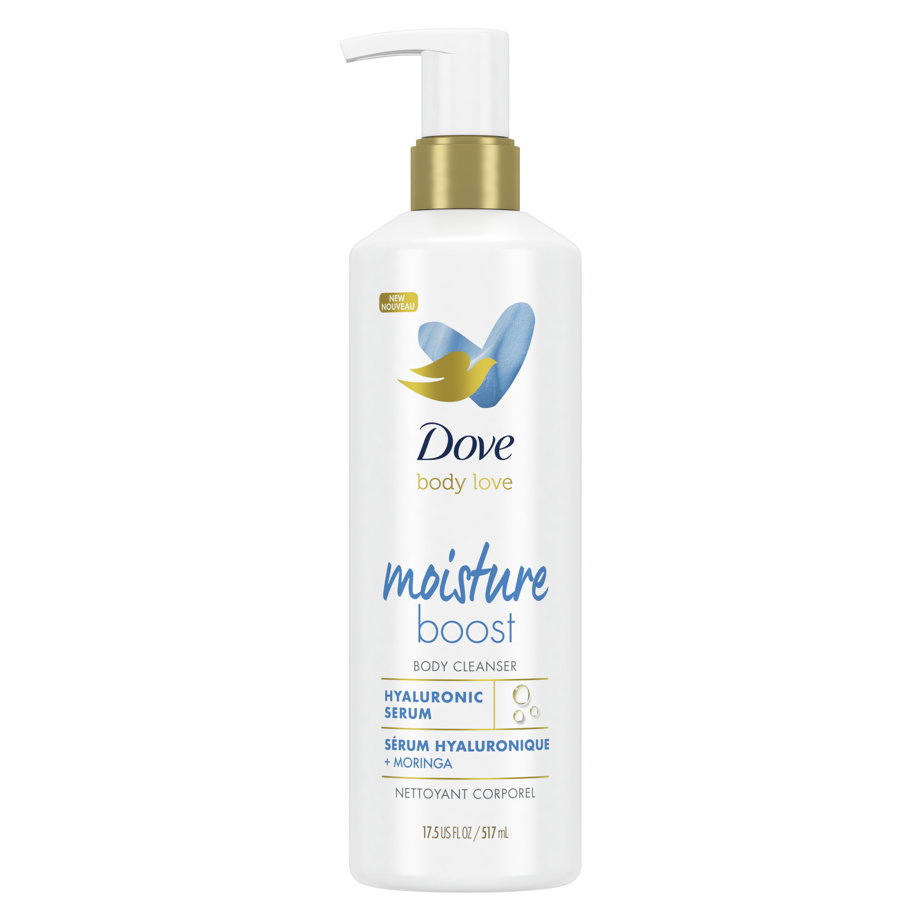 Dove Body Love Body Cleanser - Moisture Boost - Shop Body wash at H-E-B