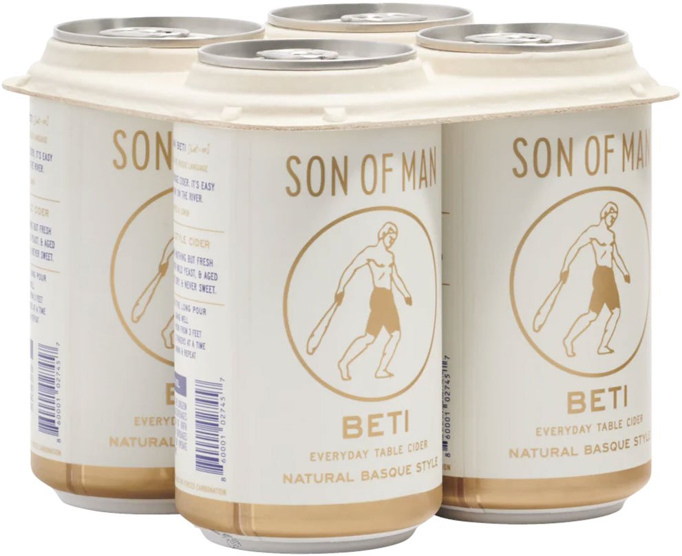 Son of Man Beti Basque Style Cider 4 Pack Cans, 12 oz | Central Market ...