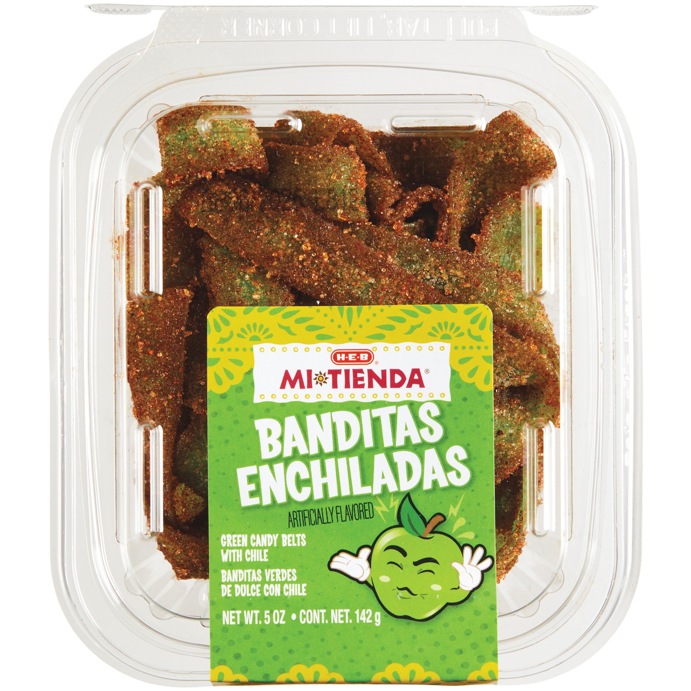 H-E-B Mi Tienda Green Candy Belts with Chile - Shop Candy at H-E-B