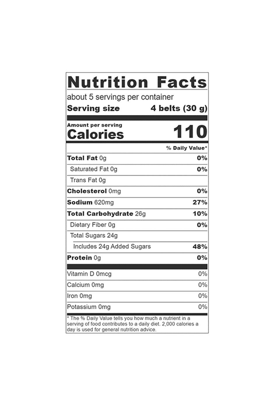 H-E-B Mi Tienda Red Candy Belts with Chile - Shop Candy at H-E-B