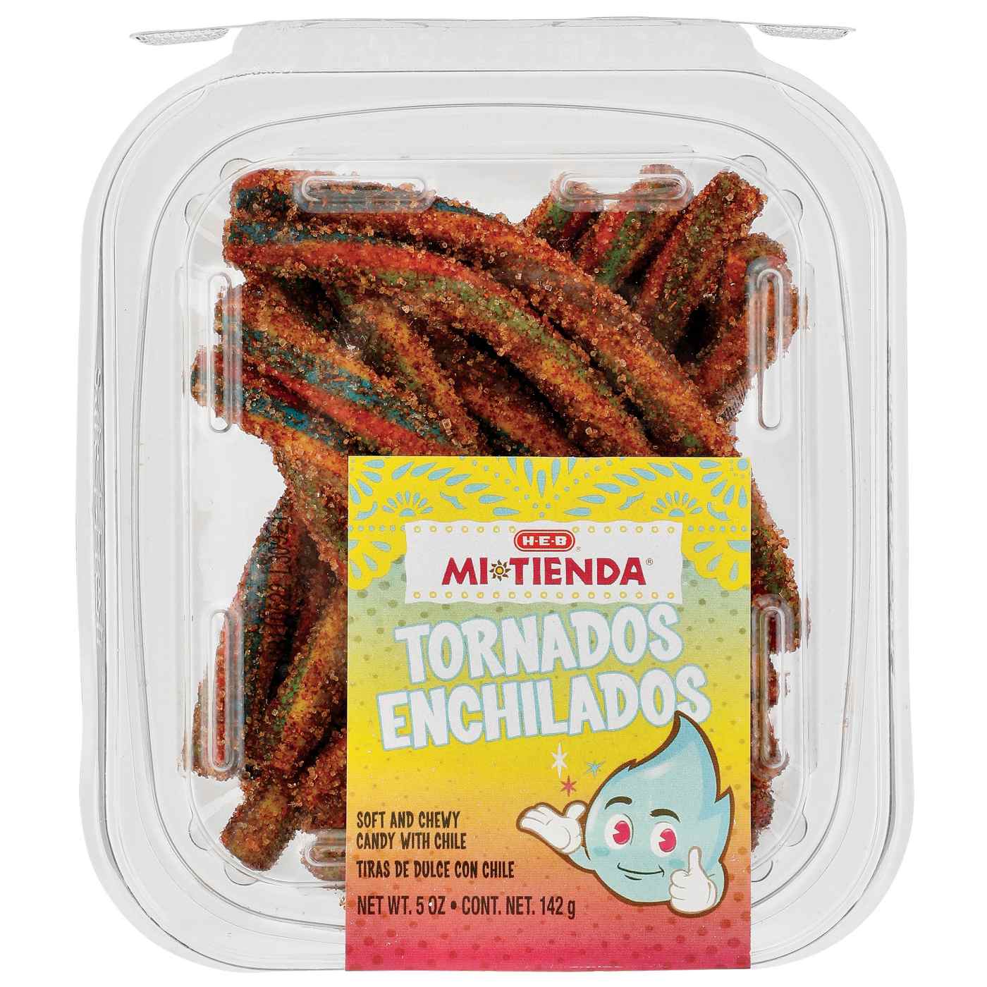H-E-B Mi Tienda Rainbow Candy Ropes with Chile - Shop Candy at H-E-B