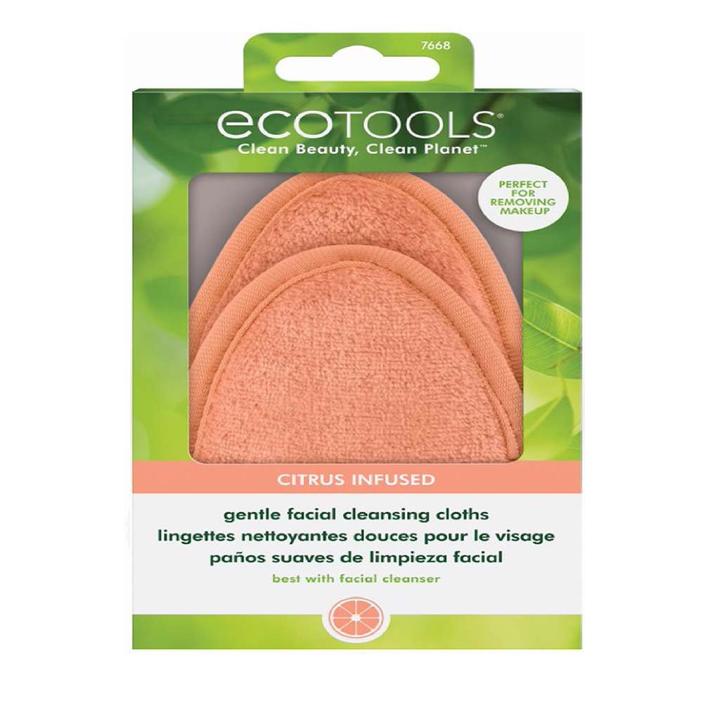 EcoTools Citrus Infused Gentle Facial Cleansing Cloths - Shop ...