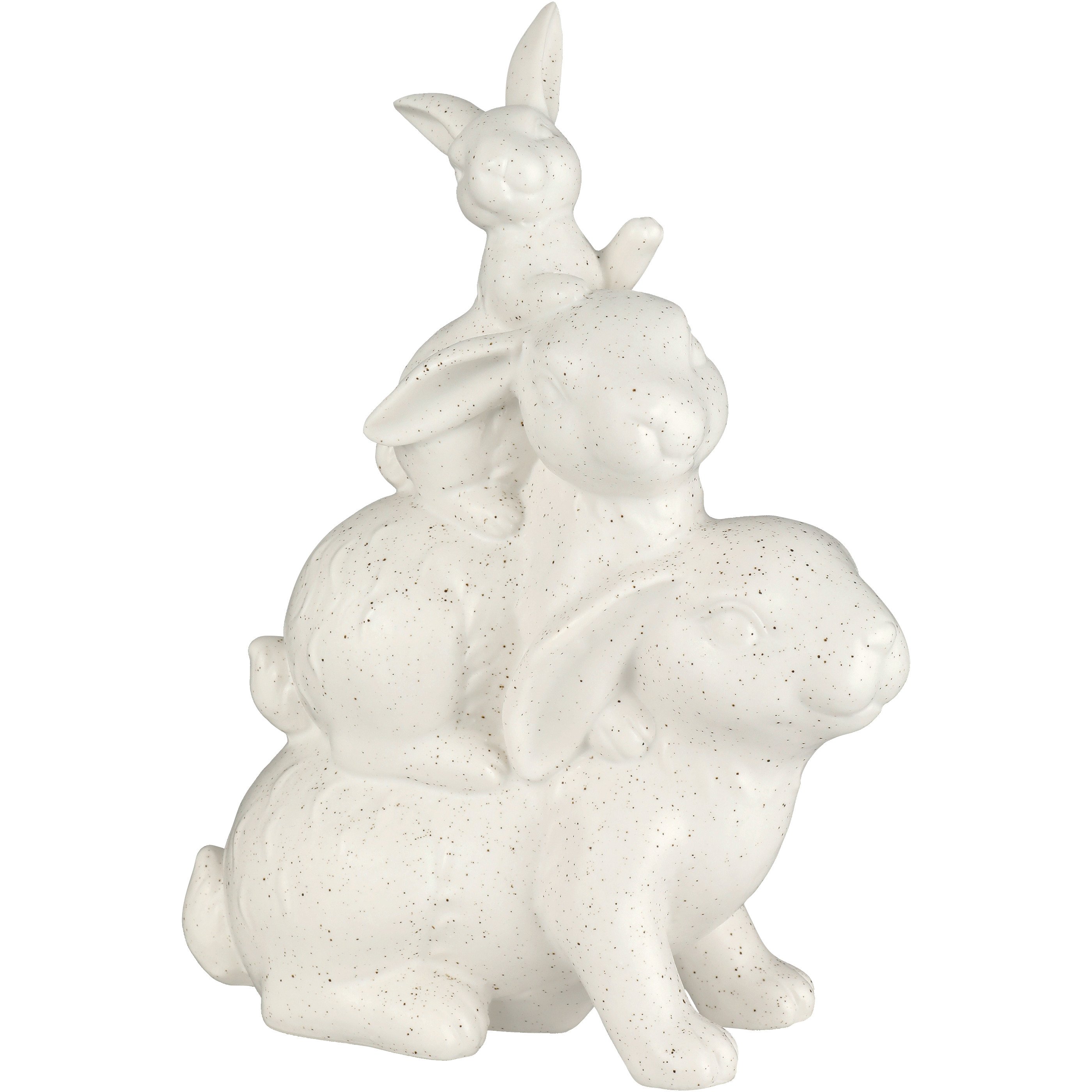 Destination Holiday Dolomite Stacked Easter Bunnies Tabletop Décor ...