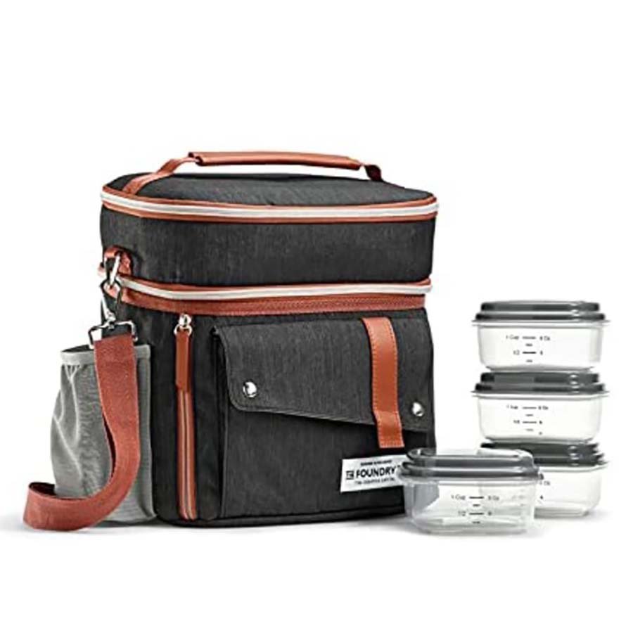 Fit + Fresh Black Wickenden Lunch Kit - Shop Lunch boxes at H-E-B