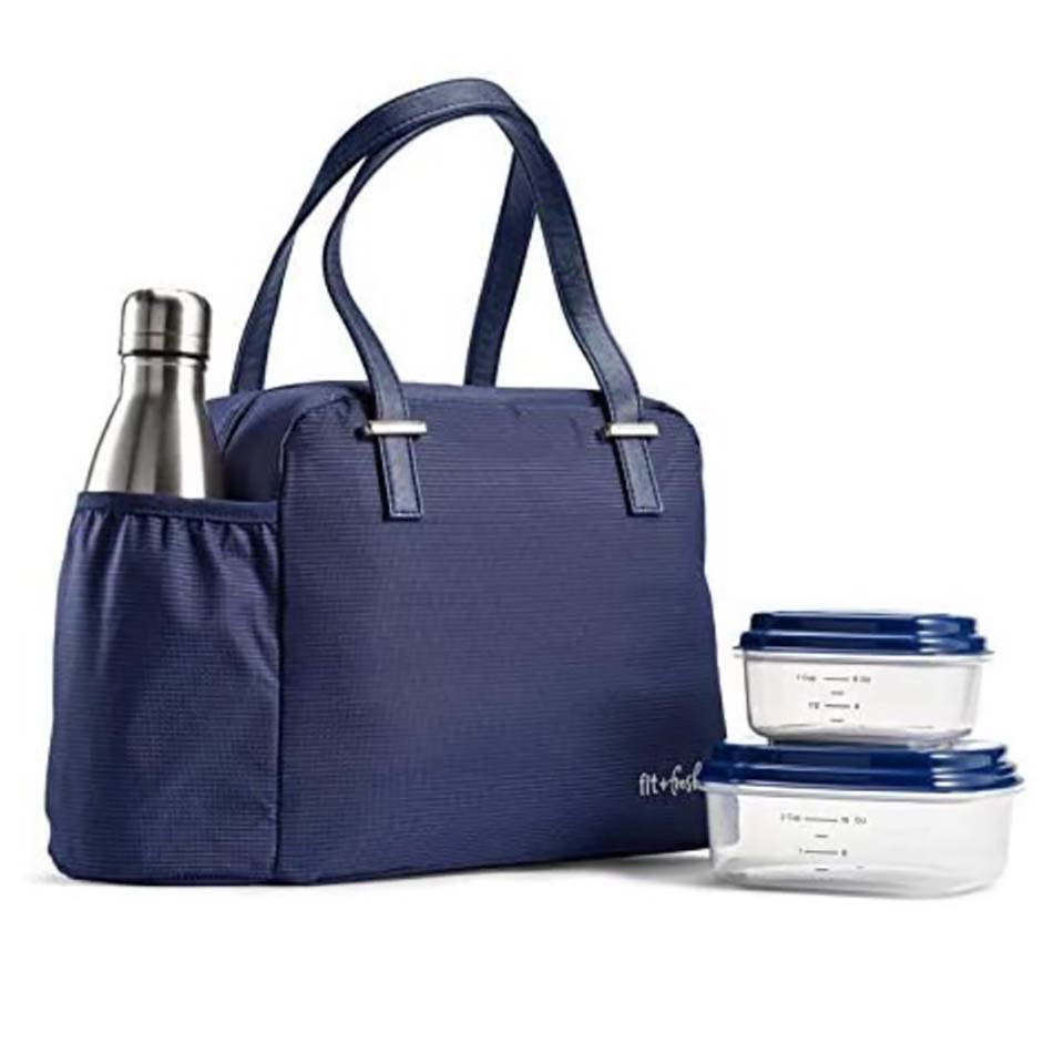Fit + Fresh Navy Laketown Lunch Kit - Shop Lunch boxes at H-E-B