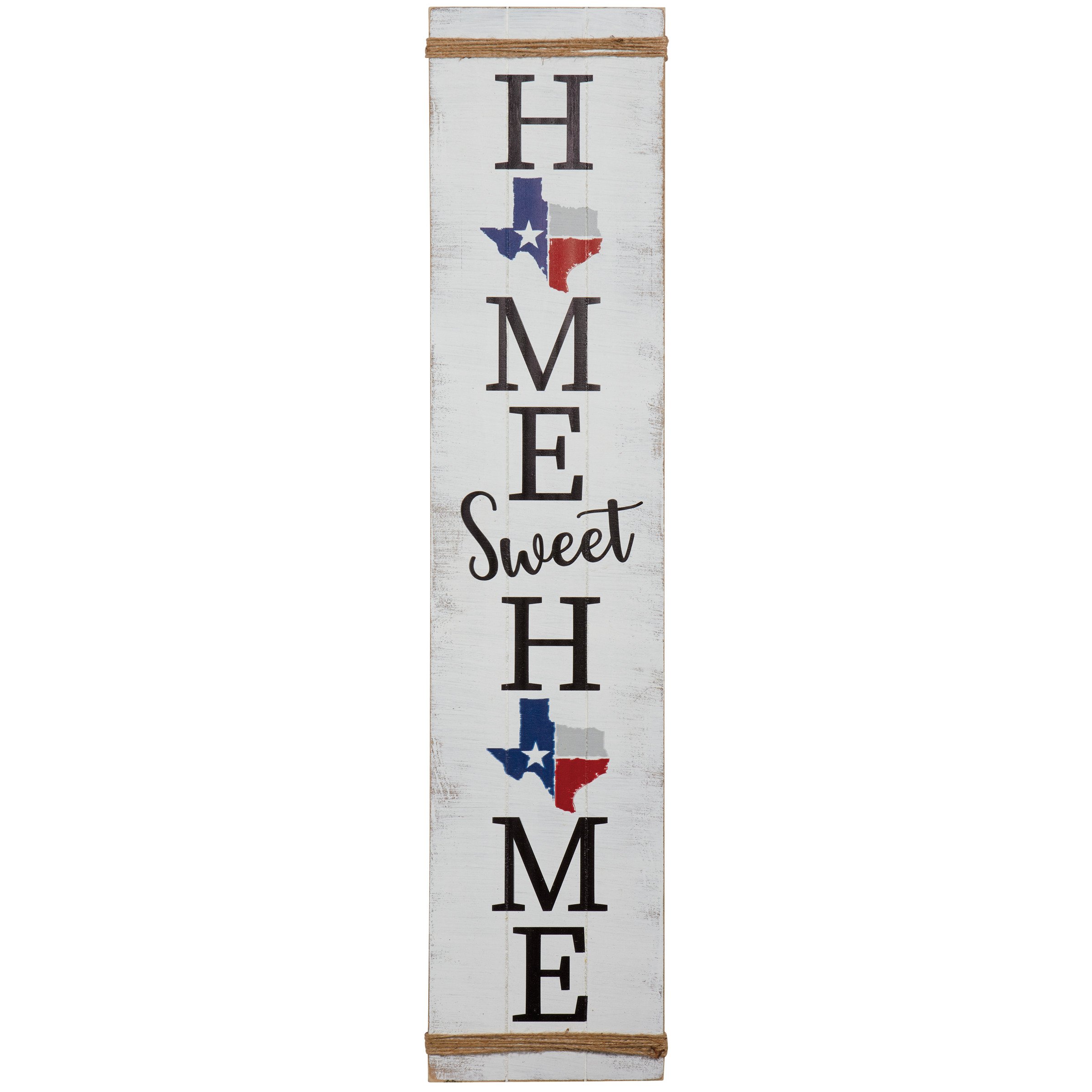 Texas Proud "Home Sweet Home" Porch Leaner Sign - Shop Seasonal decor ...