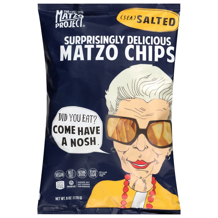 Matzo Project Kosher Sea Salted Matzo Chips - Shop Chips at H-E-B
