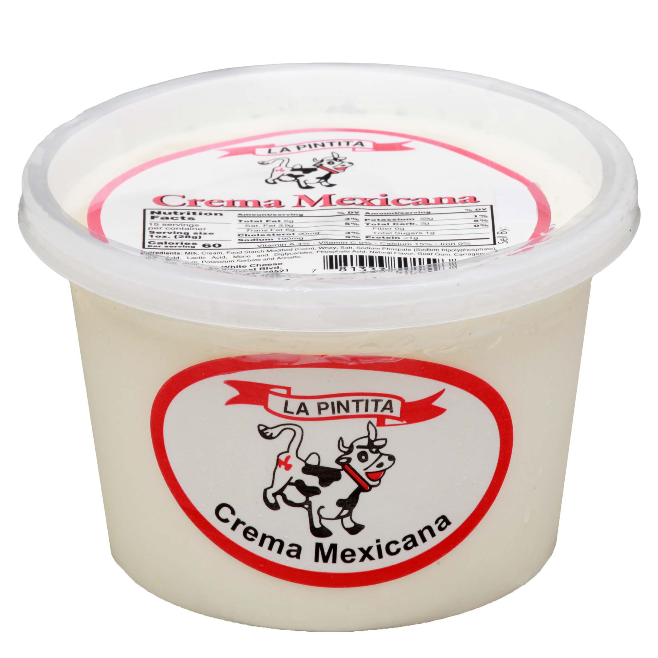 La Pintita Crema Mexicana Sour Cream - Shop Sour cream at H-E-B