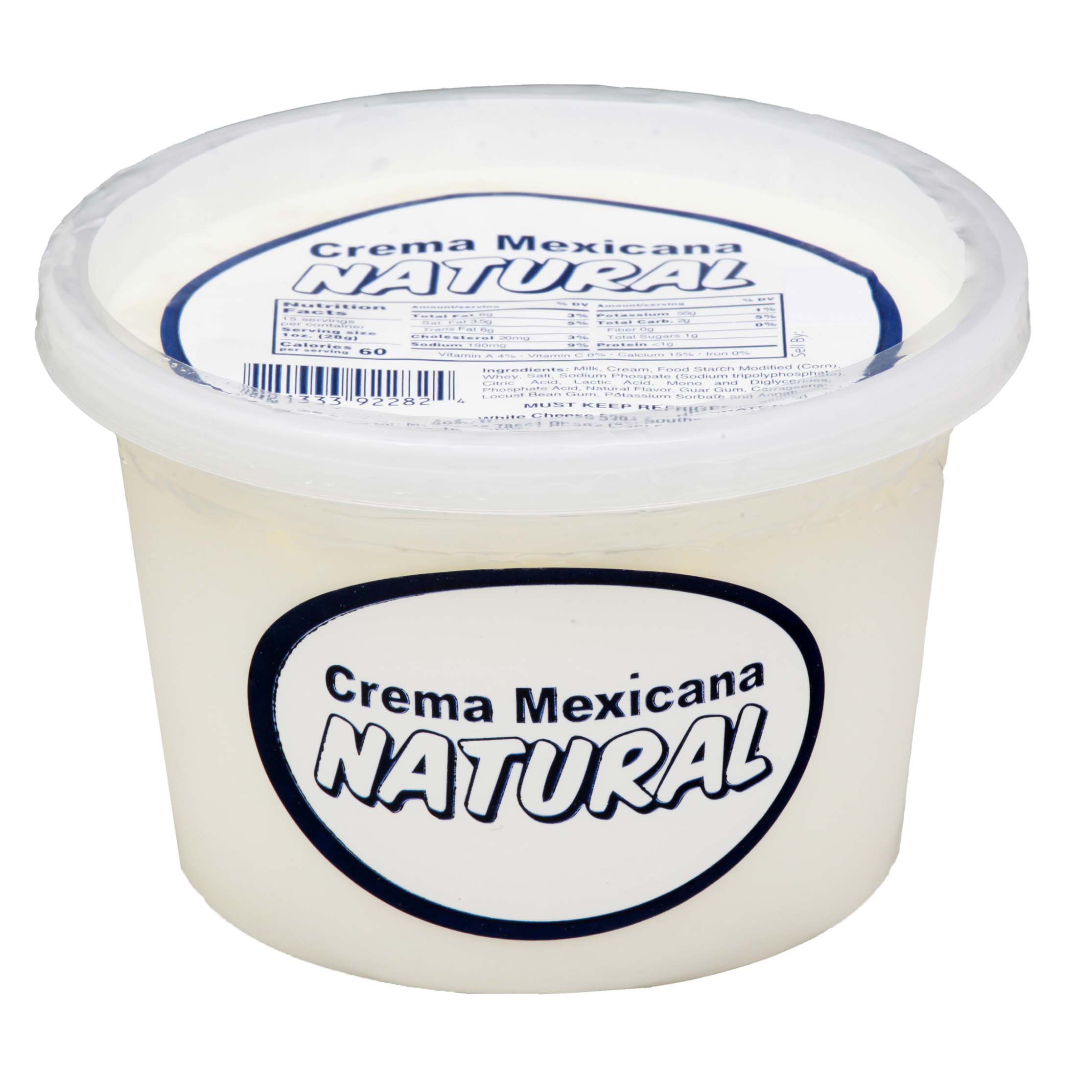 La Pintita Crema Mexicana Natural Sour Cream - Shop Sour cream at H-E-B