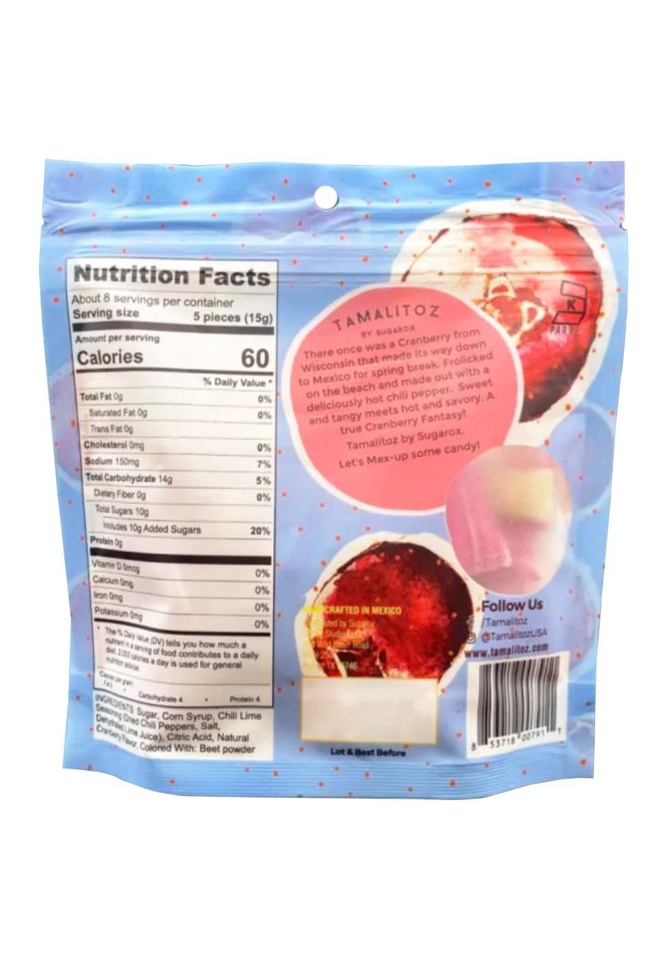 Tamalitoz by Sugarox Cranberry Fantasy Candy - Shop Candy at H-E-B