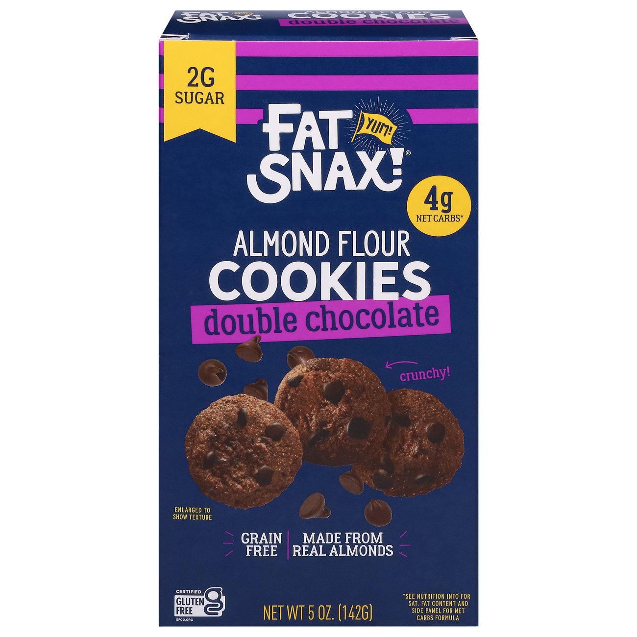 Fat Snax Mini Cookies Double Chocolate - Shop Diet & fitness at H-E-B
