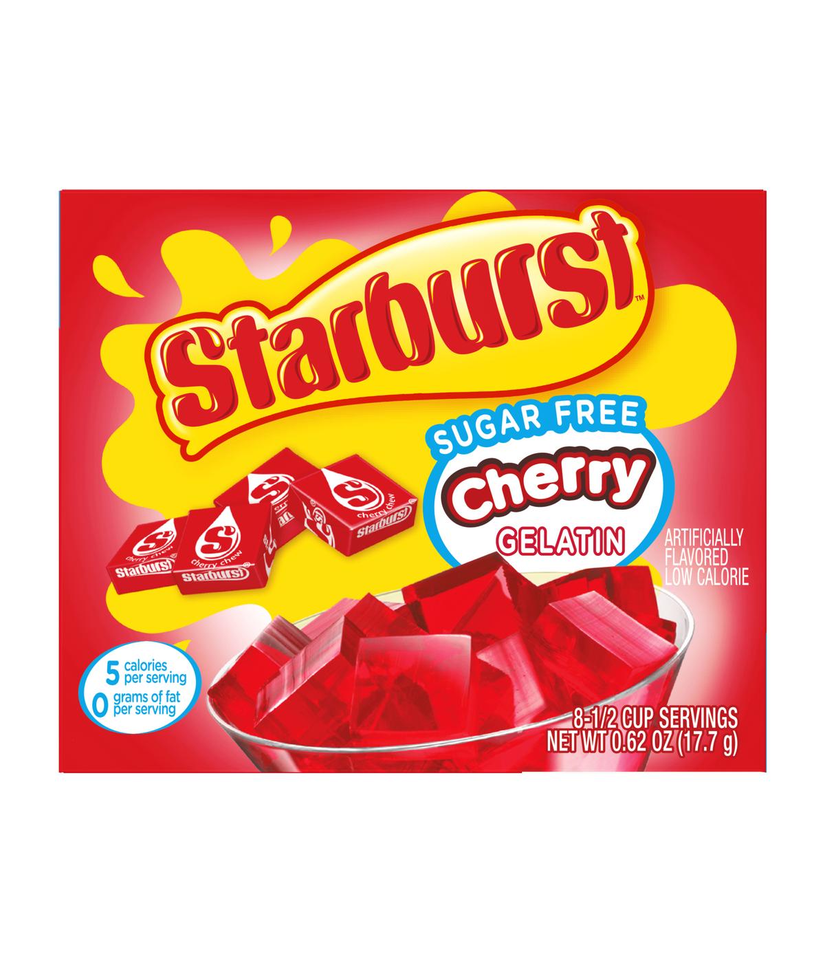 Starburst Gelatin - Sugar Free Cherry - Shop Pudding & gelatin mix at H-E-B