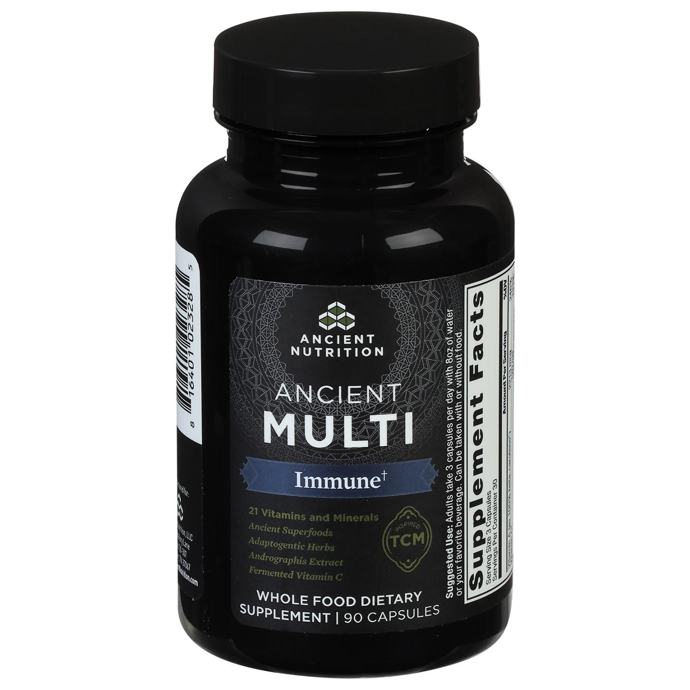 Ancient Nutrition Immune Support Multivitamin Capsules - Shop ...