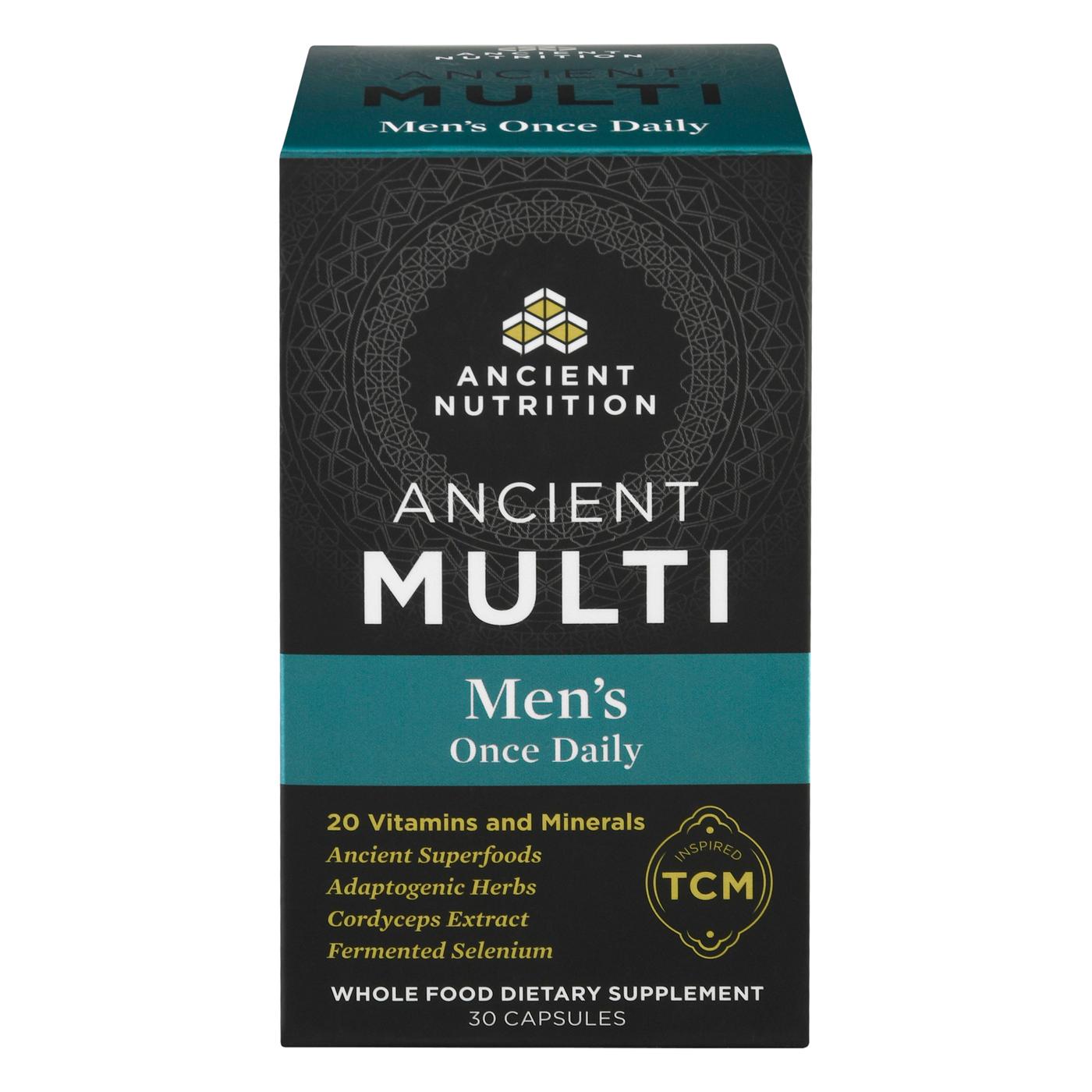Ancient Nutrition Men's Once Daily Capsules - Shop Diet & fitness at H-E-B