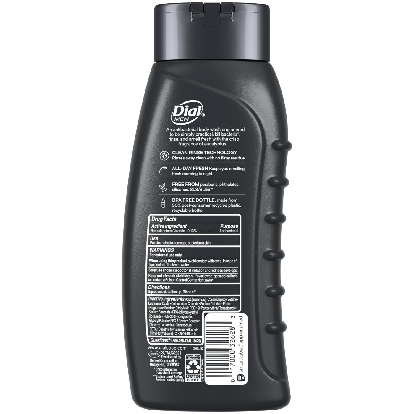 Dial Men Antibacterial Body Wash - Ultra Clean - Shop Body wash at H-E-B