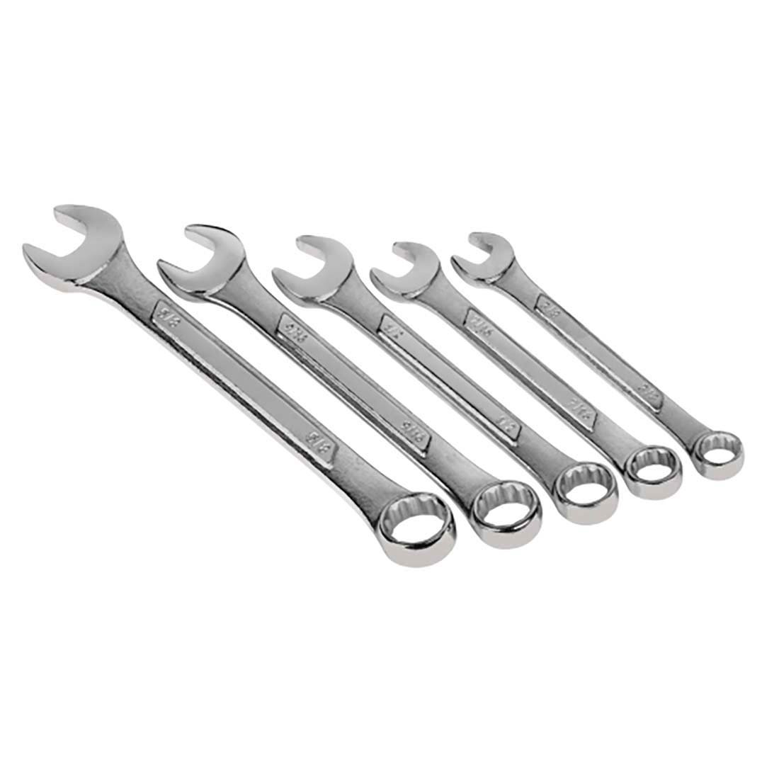 Performance Tool Steel Combination Wrench Set - SAE - Shop Home ...