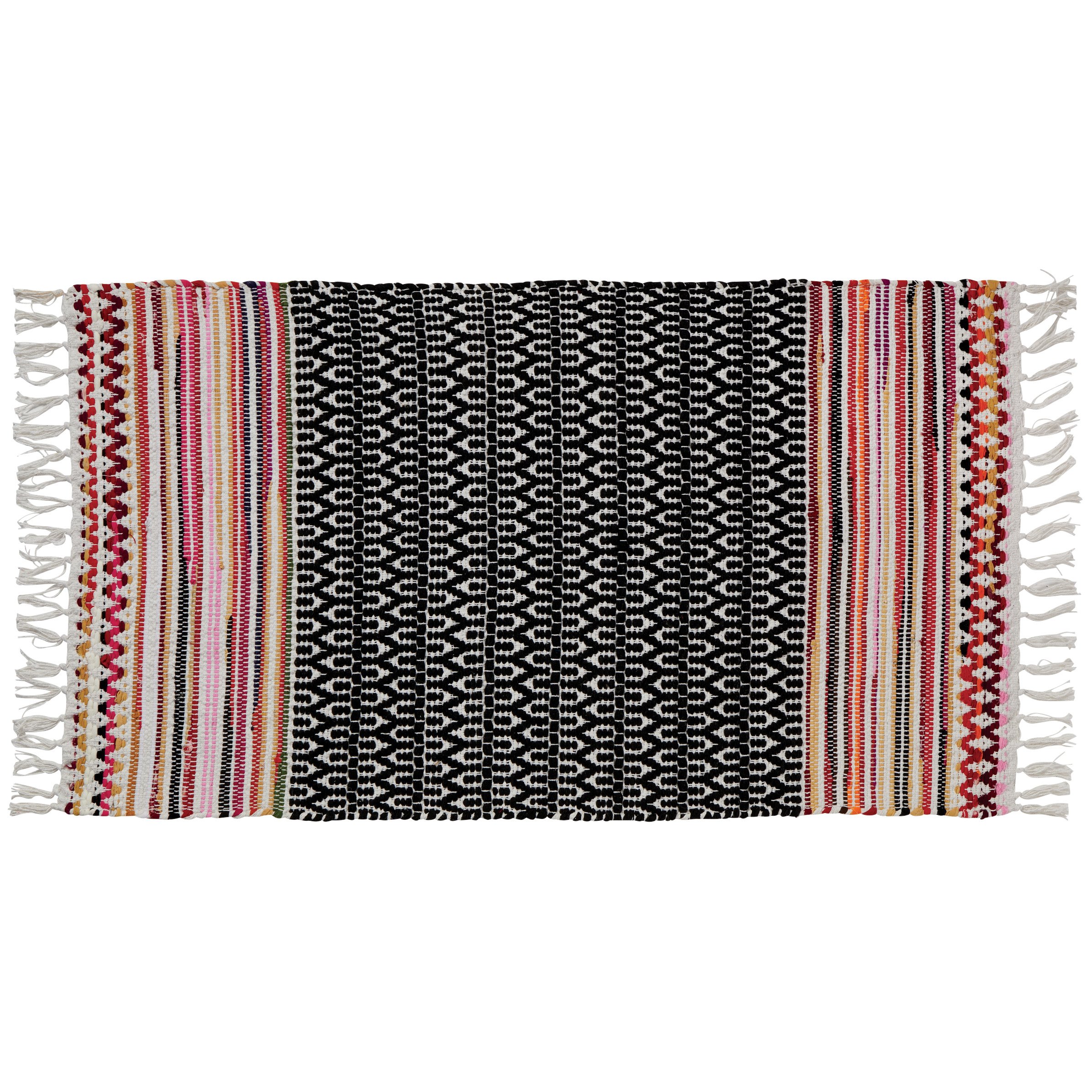 Texas Proud Striped Jute Accent Rug - Multicolored - Shop Rugs & mats ...