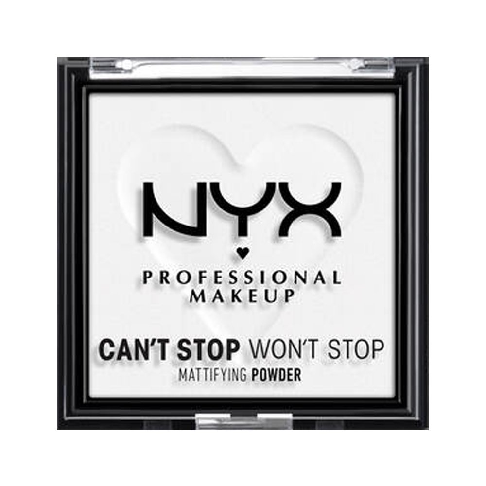 NYX Can't Stop Won't Stop Mattifying Powder Bright Translucent - Shop ...