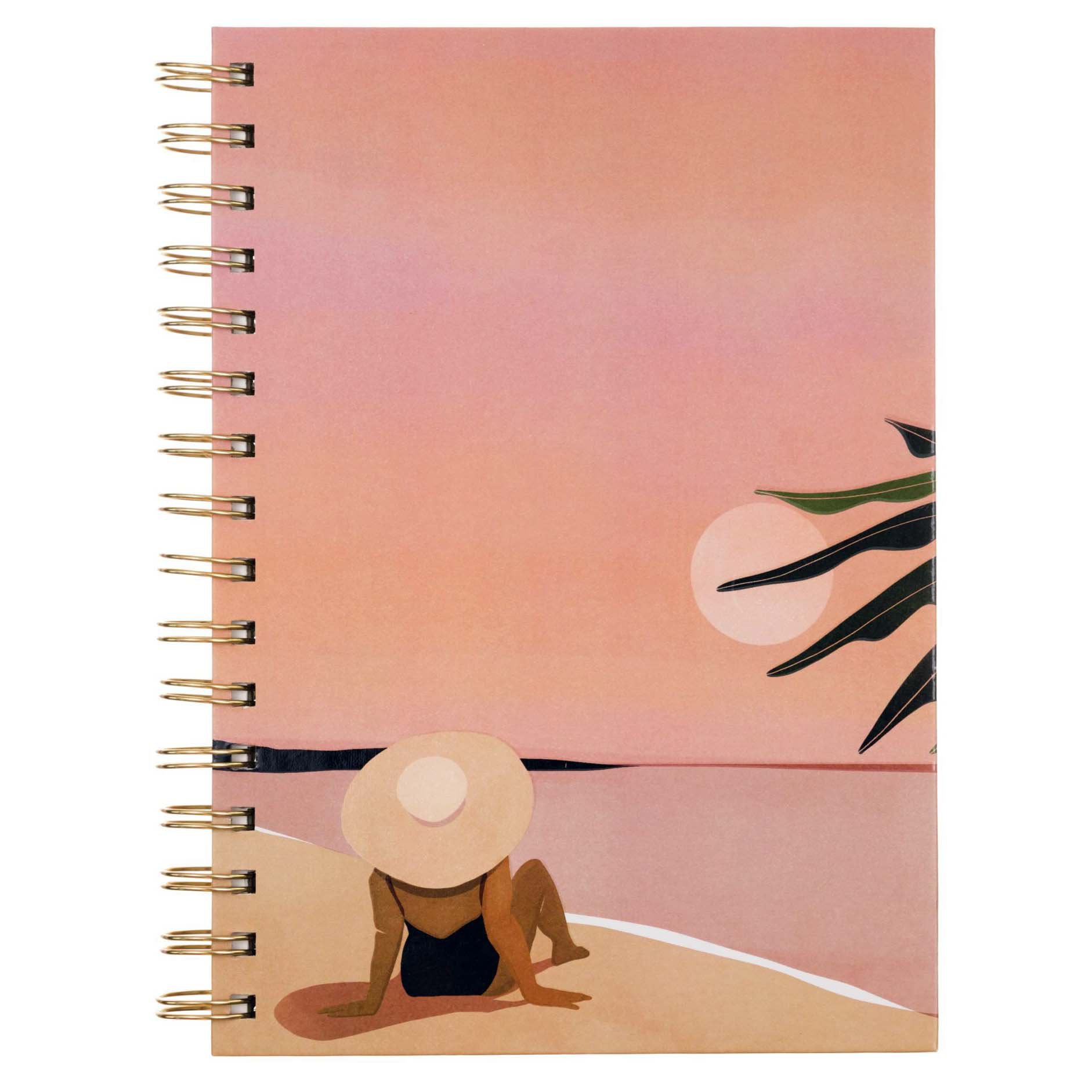 Eccolo Diversity Collection Beach At Sunset Spiral Journal - Shop ...