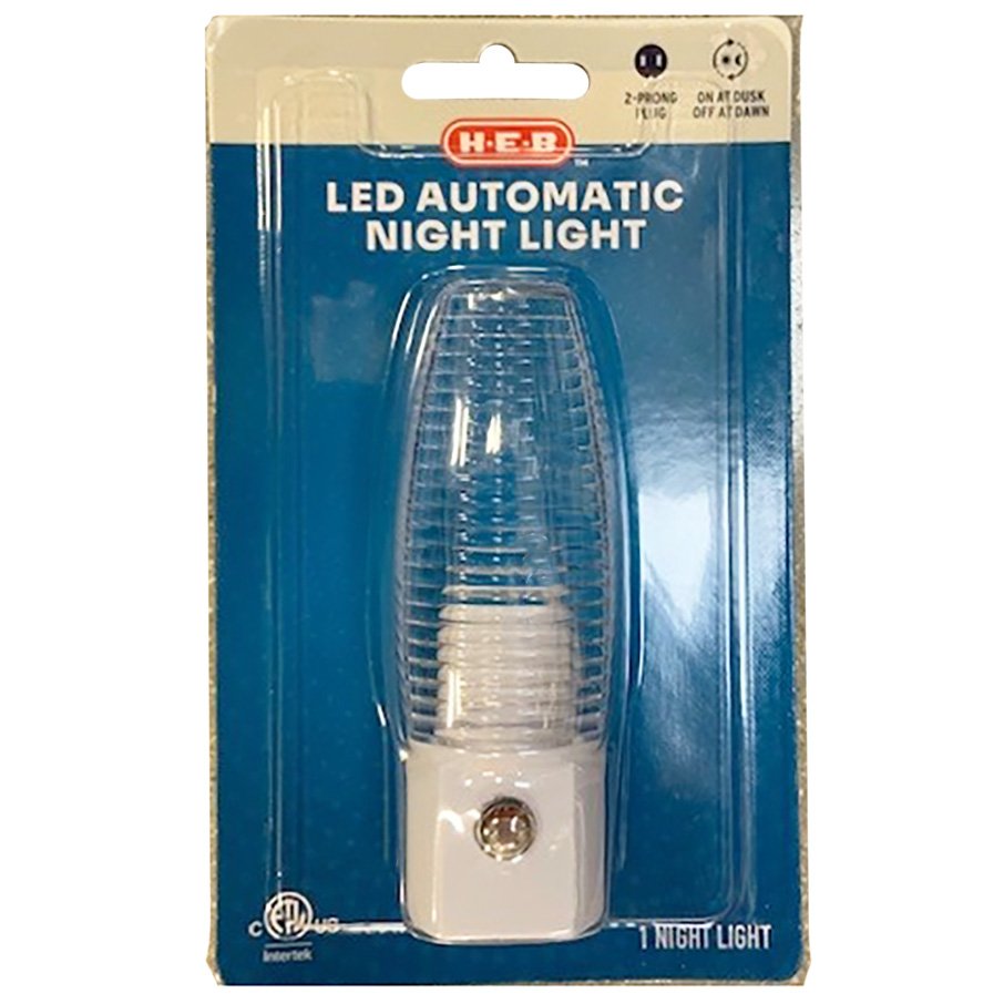 H-E-B LED Automatic Night Light - Shop Lamps & lights at H-E-B