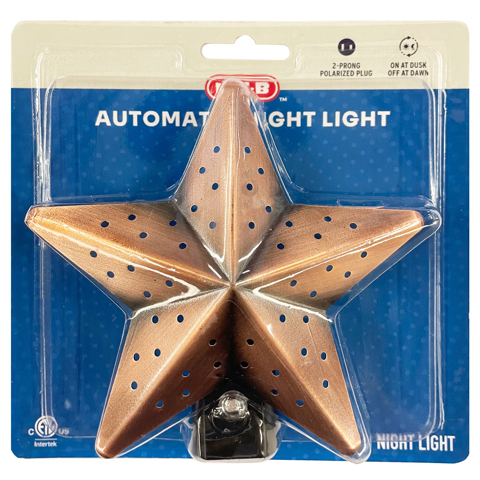 H-E-B Star Shape Automatic Night Light - Shop Lamps & lights at H-E-B