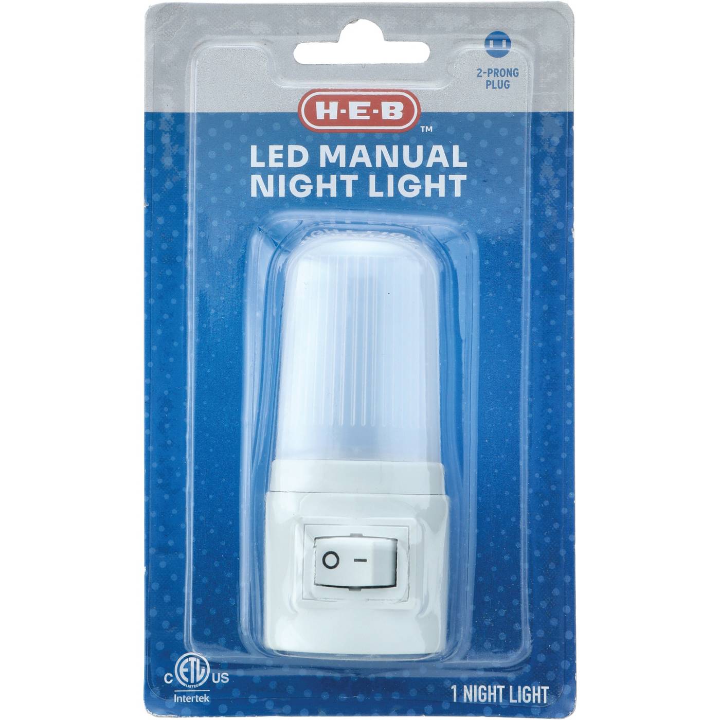 H-E-B LED Manual Night Light - Shop Lamps & lights at H-E-B