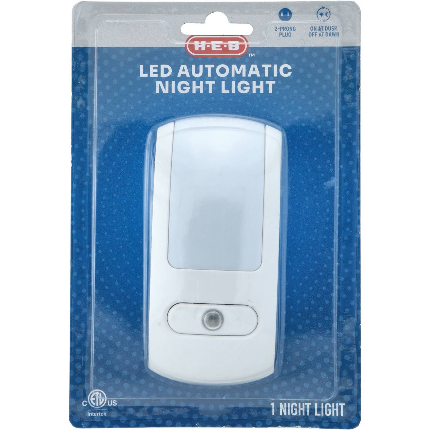 H-E-B LED Automatic Night Light - Shop Lamps & lights at H-E-B
