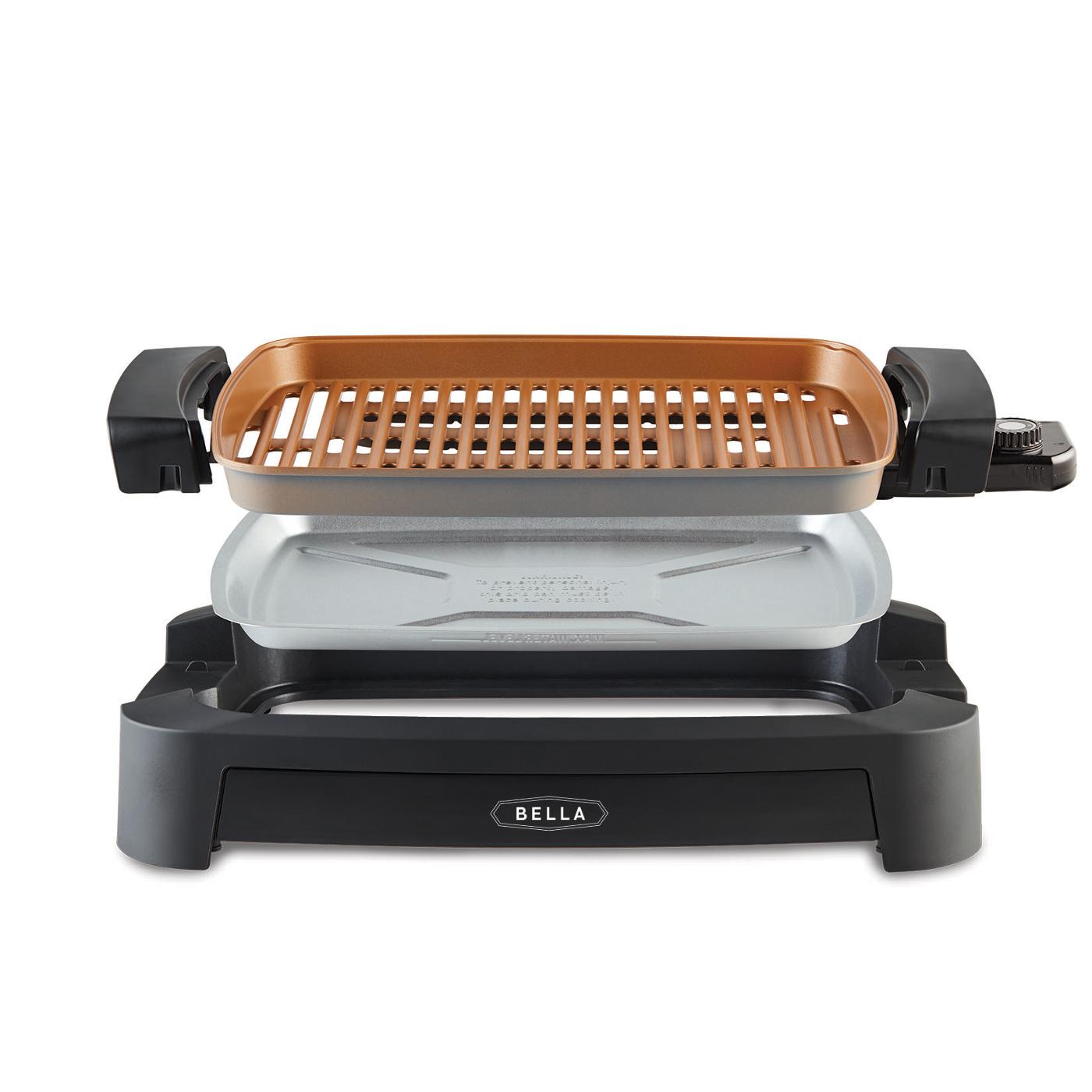 Bella Smokeless Non-Stick Copper Grill - Shop Griddles & presses at H-E-B