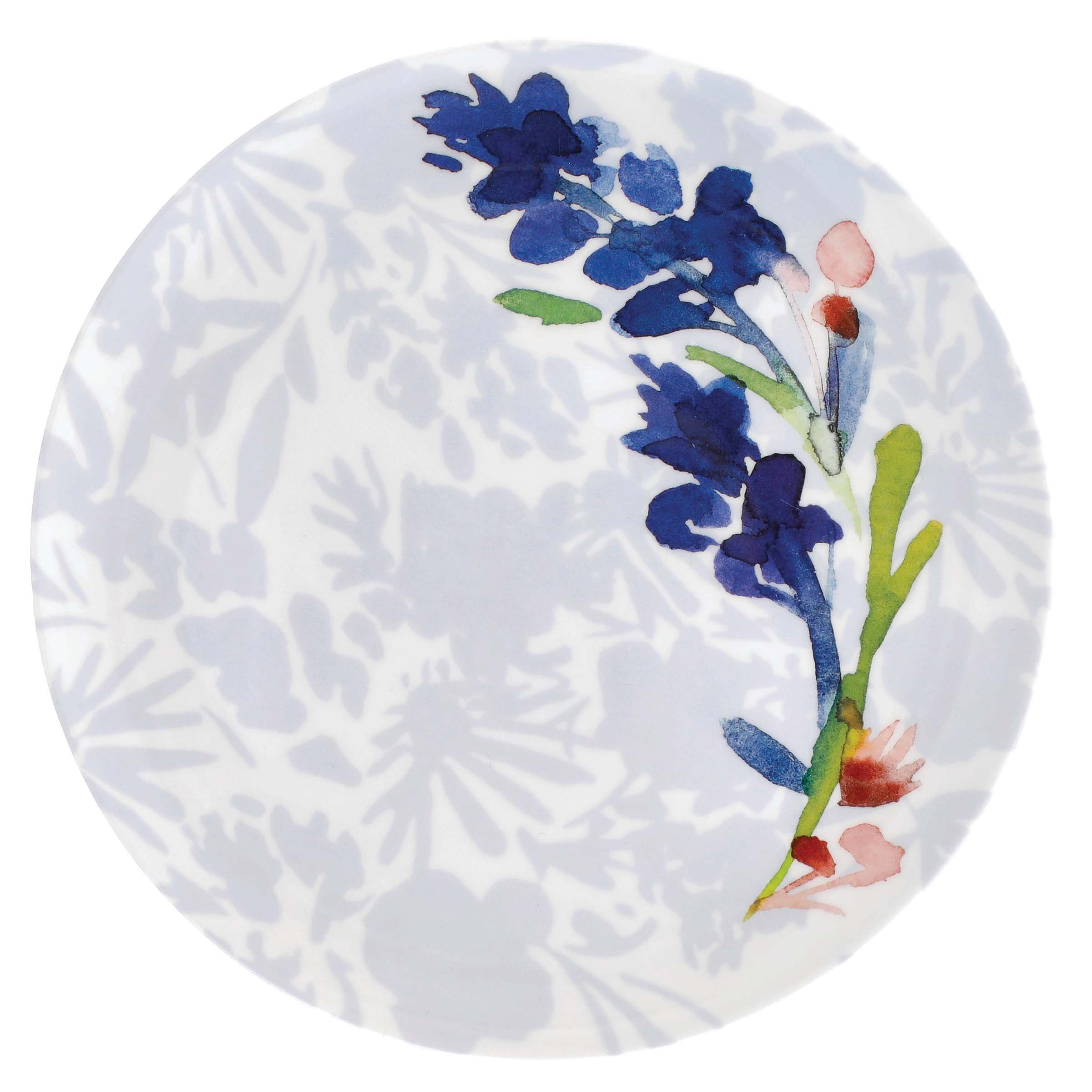 Destination Holiday Bluebonnet Melamine Salad Plate - Shop Plates at H-E-B