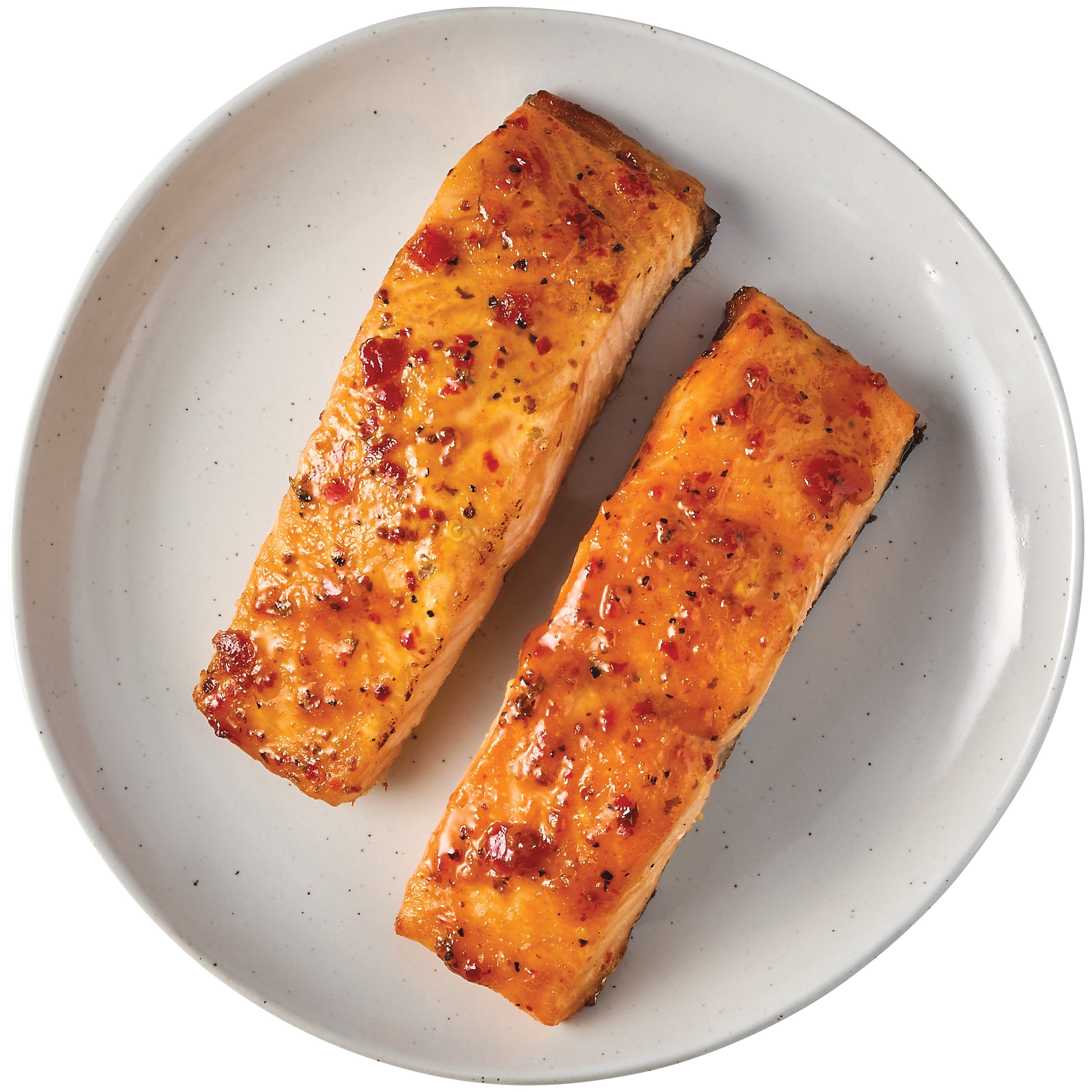 H-E-B Fish Market Center Cut Salmon Fillet In Honey Garlic