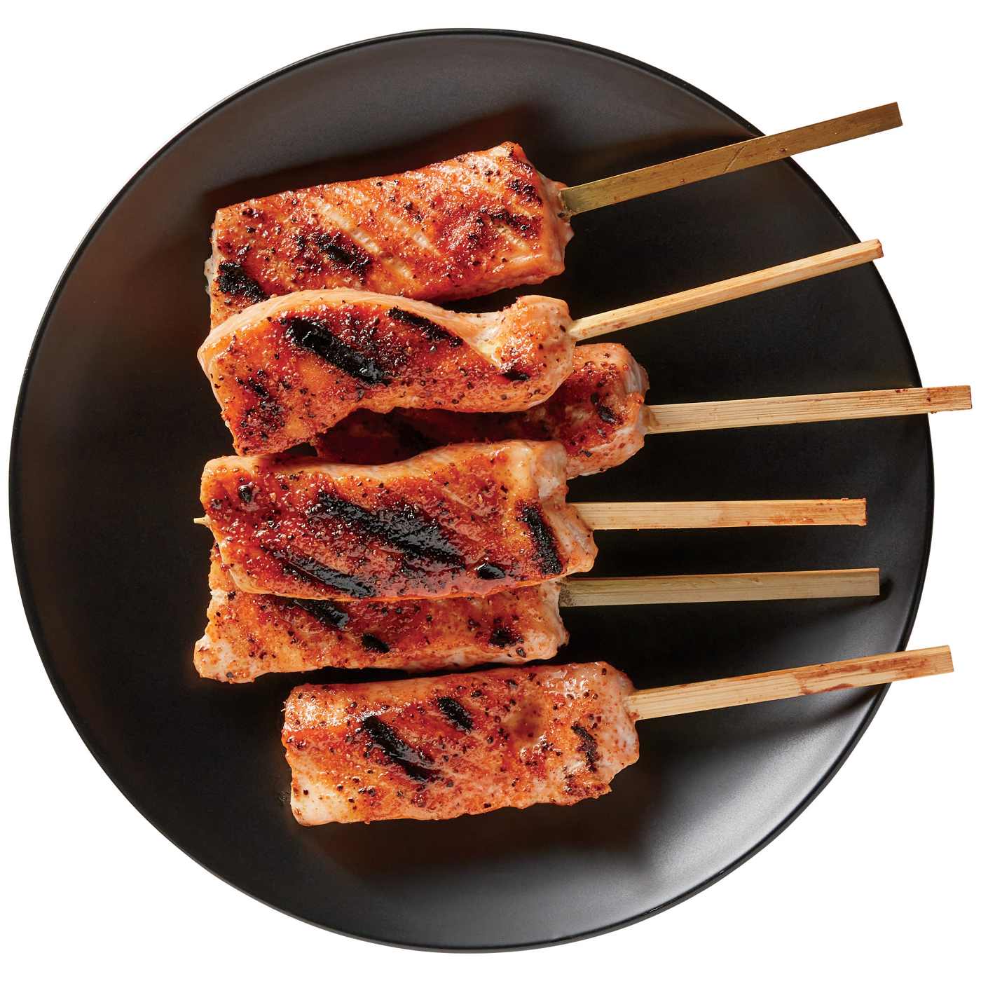 H-E-B Fish Market Salmon Satays with Sweet TX Heat Rub - Shop Fish at H-E-B
