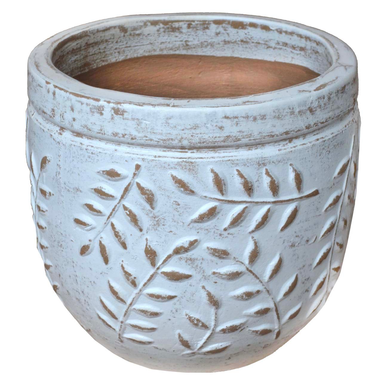 Blue Orange Pottery Small Guia Planter - Shop Pots & planters at H-E-B