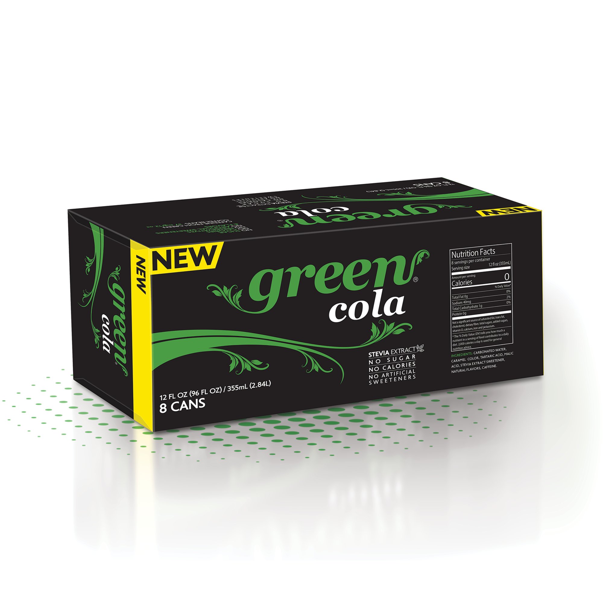 Green Cola Soda 12 oz Cans - Shop Soda at H-E-B