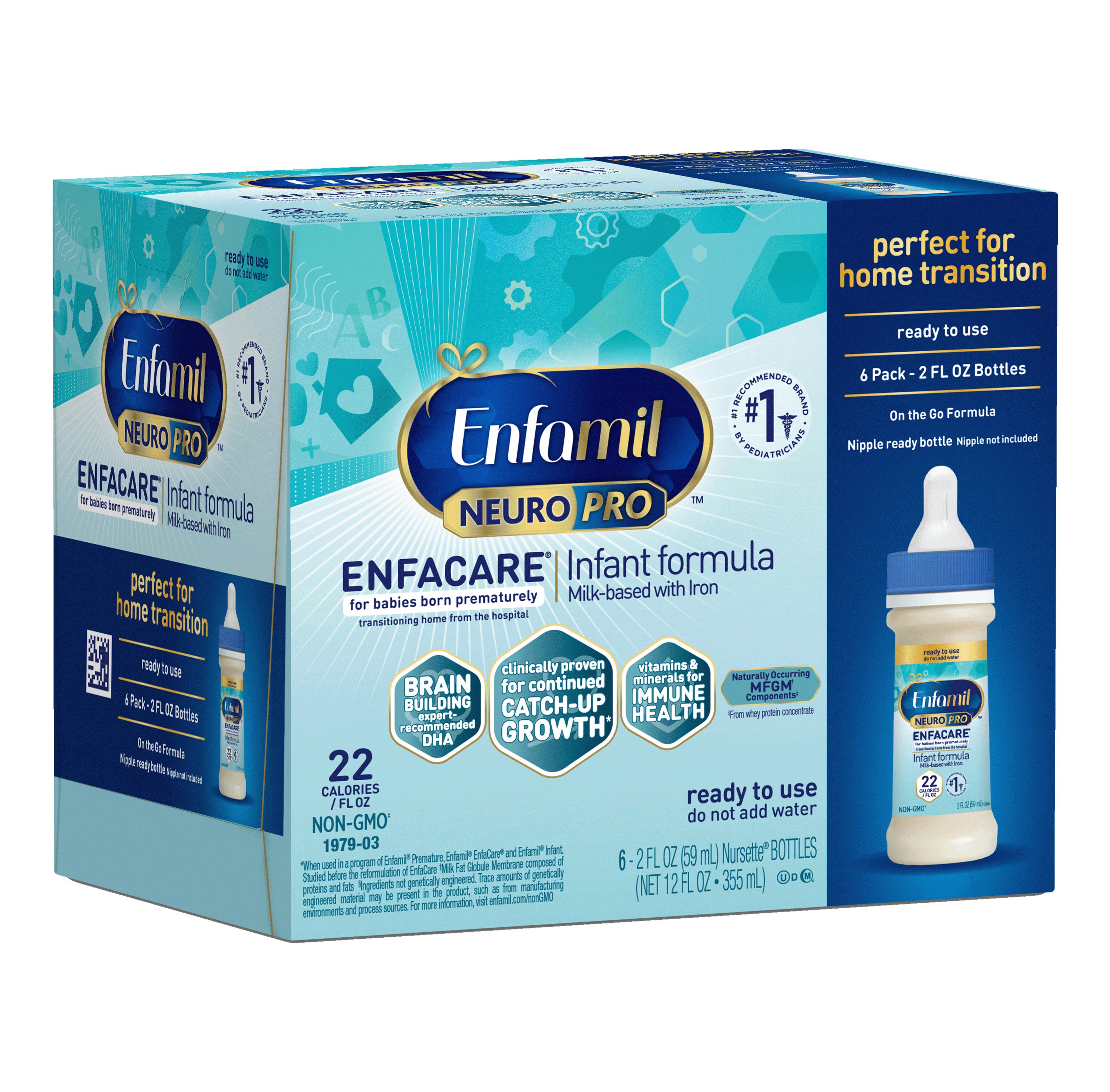 Enfamil NeuroPro EnfaCare Milk-Based Infant Formula Bottles - Shop ...