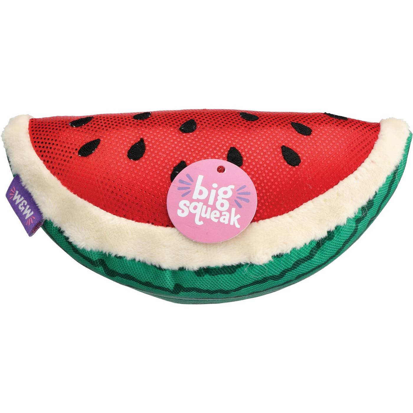 Woof & Whiskers Watermelon Plush Dog Toy - Shop Plush toys at H-E-B