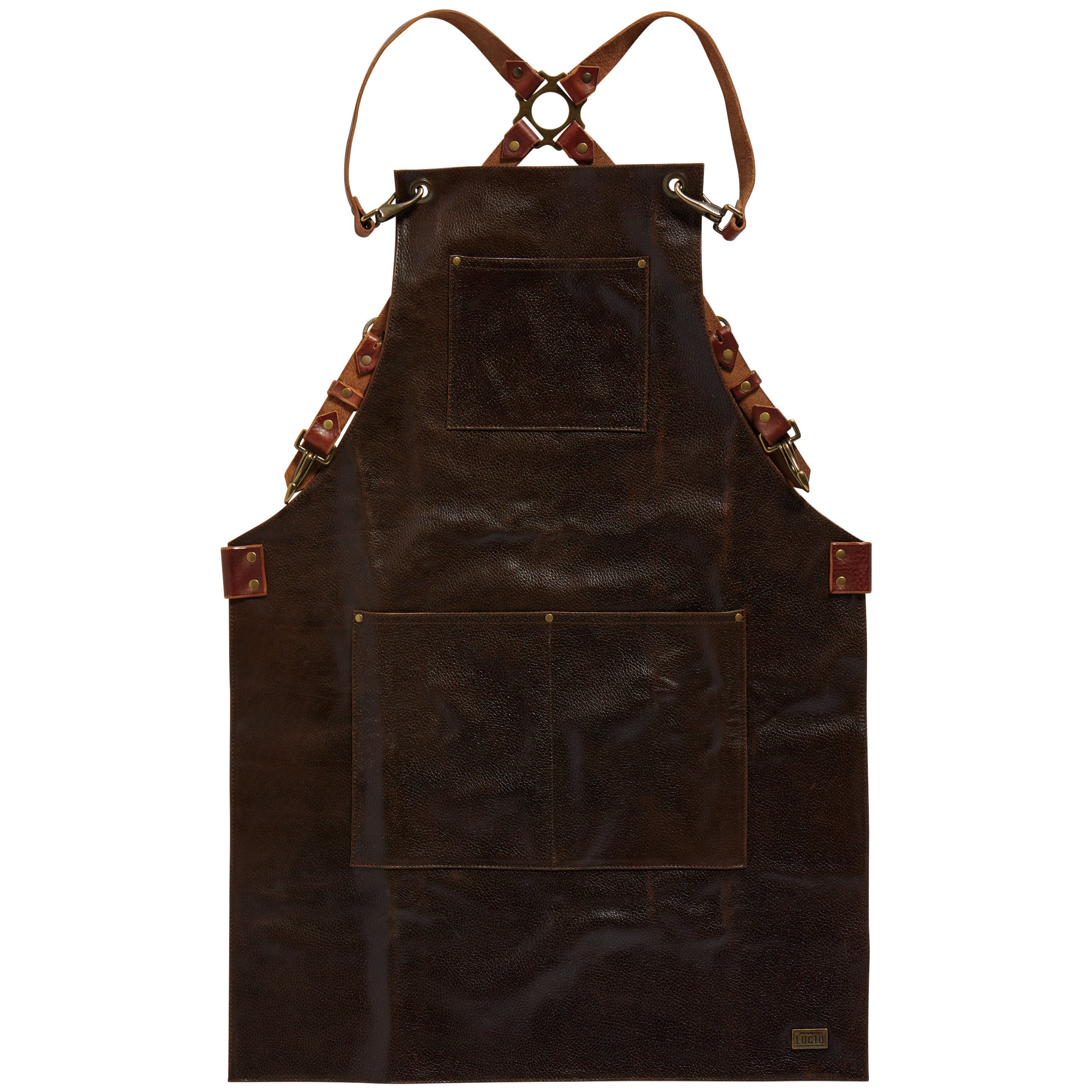 Texas Proud Leather Apron – Brown - Shop Kitchen linens at H-E-B