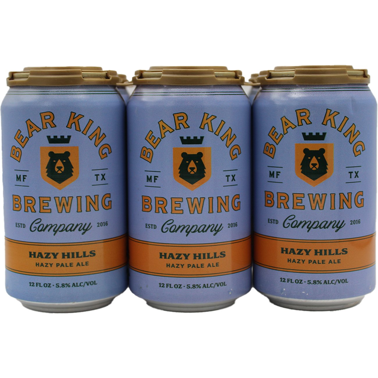 Bear King Brewing Hazy Hills Hazy Pale Ale 6 pk Cans - Shop Beer at H-E-B
