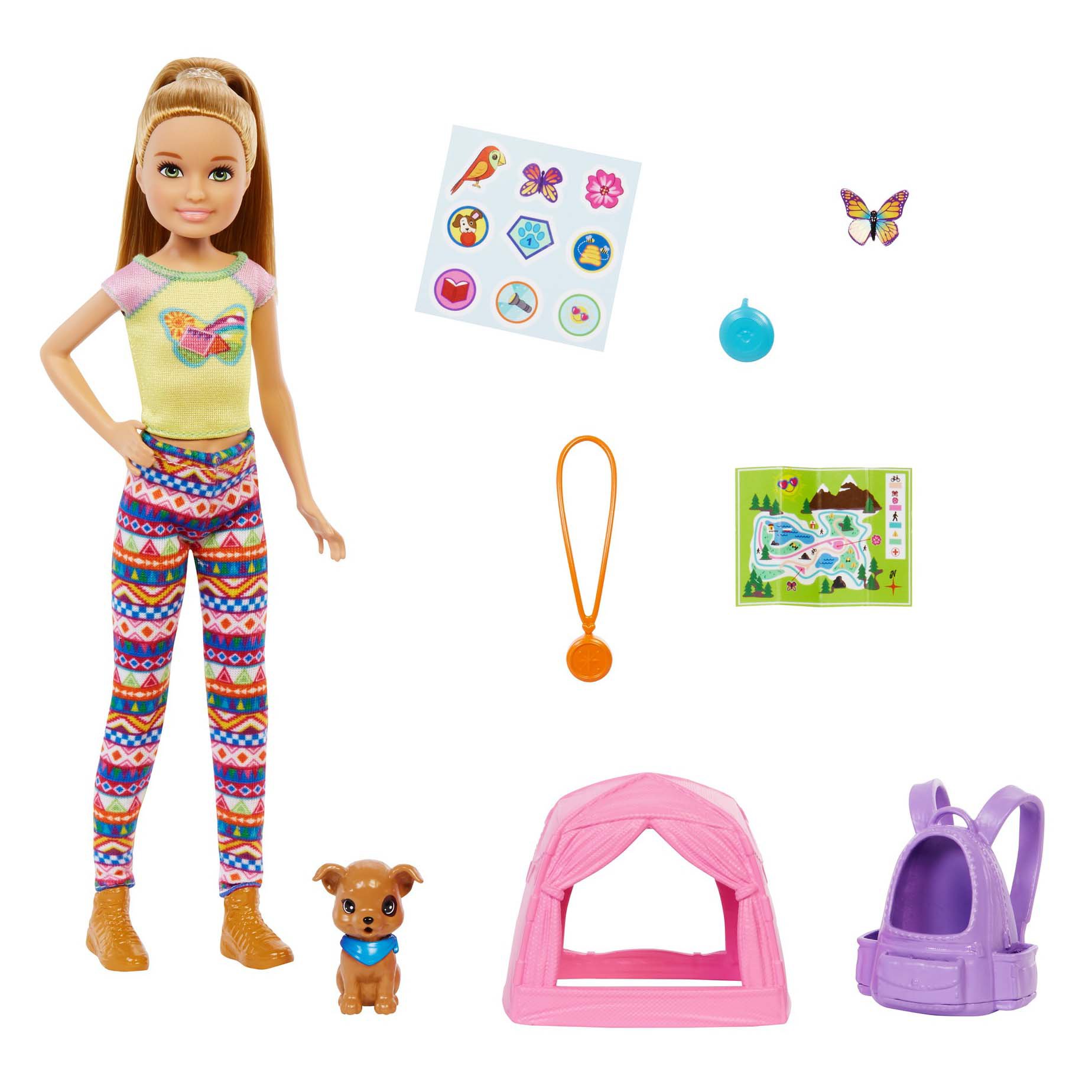 Barbie Camping Doll Stacie - Shop Playsets at H-E-B