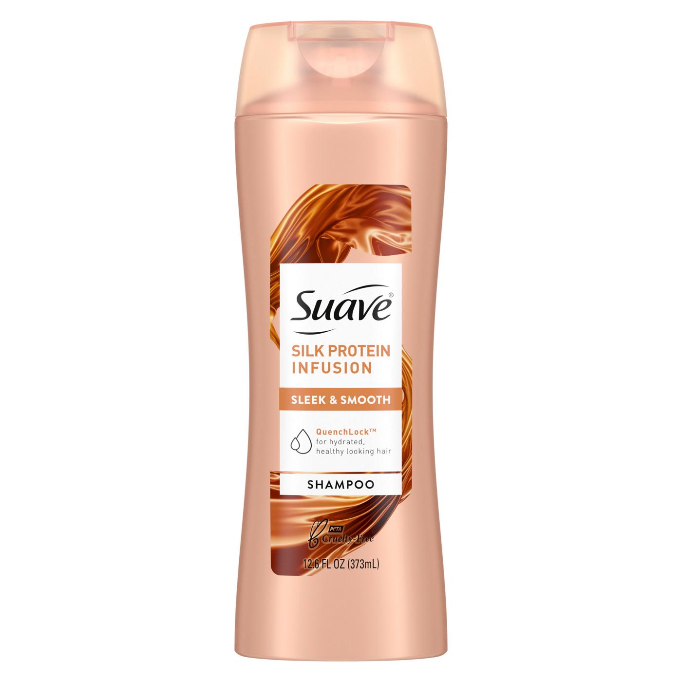 Suave Silk Protein Infusion Sleek & Smooth Shampoo - Shop Shampoo ...