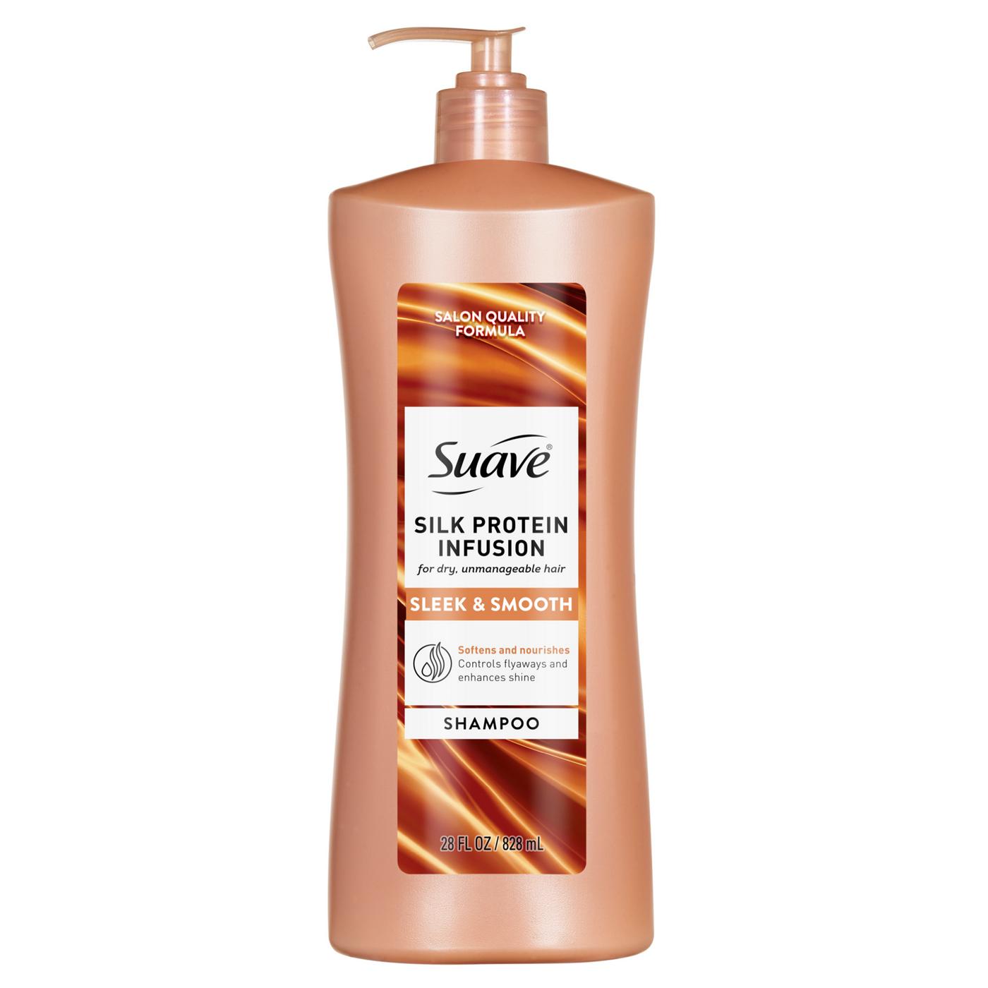 Suave Silk Protein Infusion Shampoo - Shop Shampoo & conditioner at H-E-B
