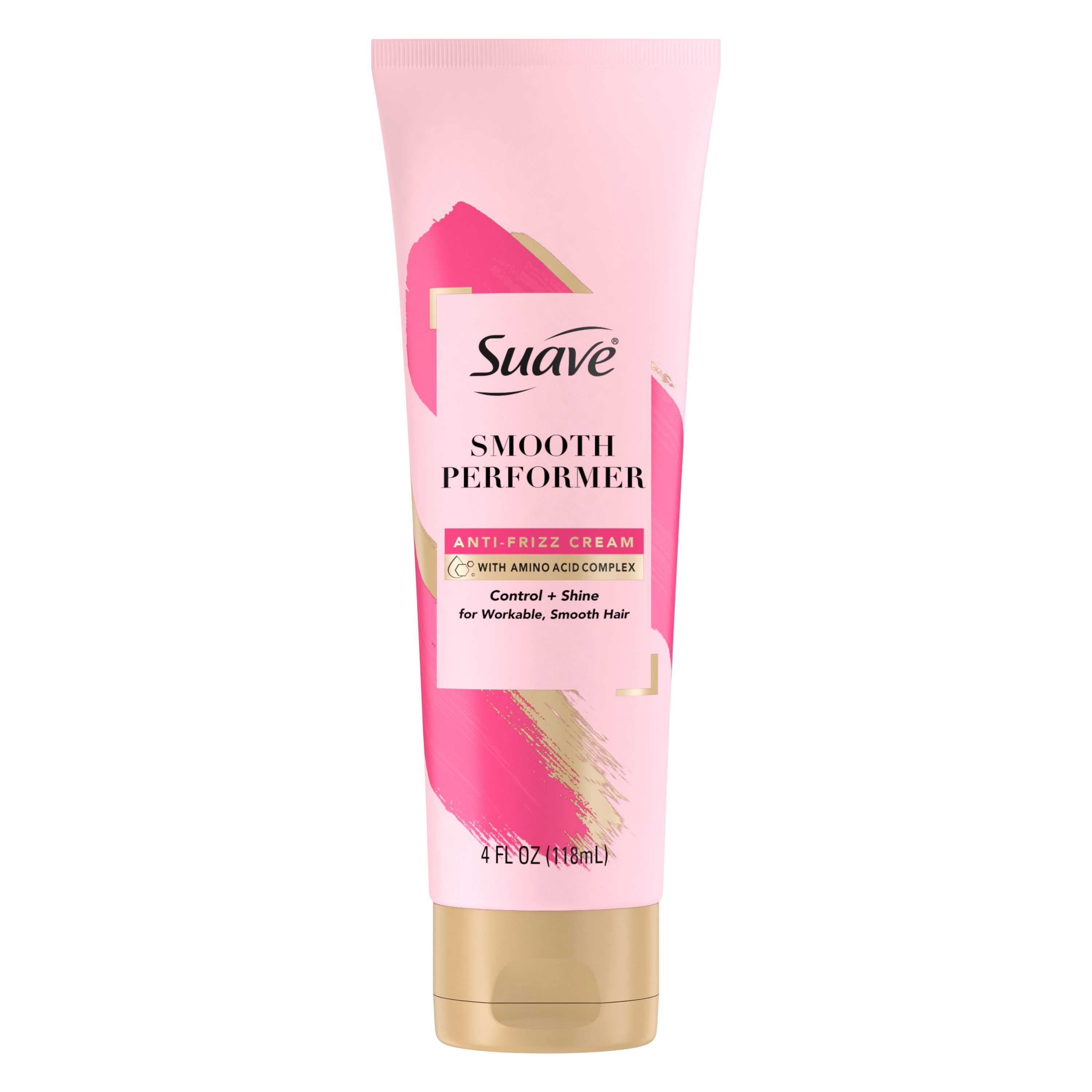 Suave Pink Smooth Performer Anti Frizz Styling Cream - Shop Styling ...
