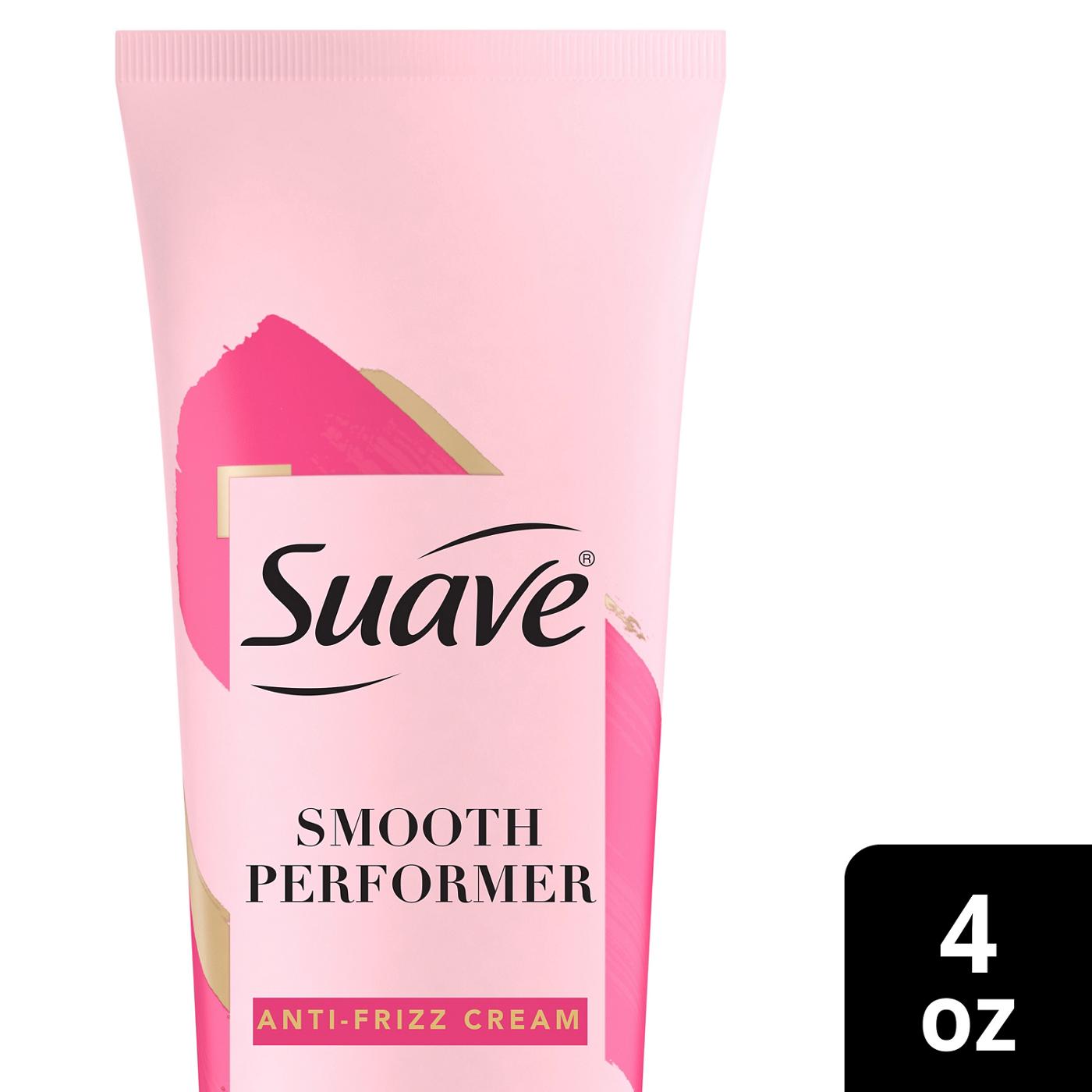 Suave Pink Smooth Performer Anti Frizz Styling Cream - Shop Styling ...