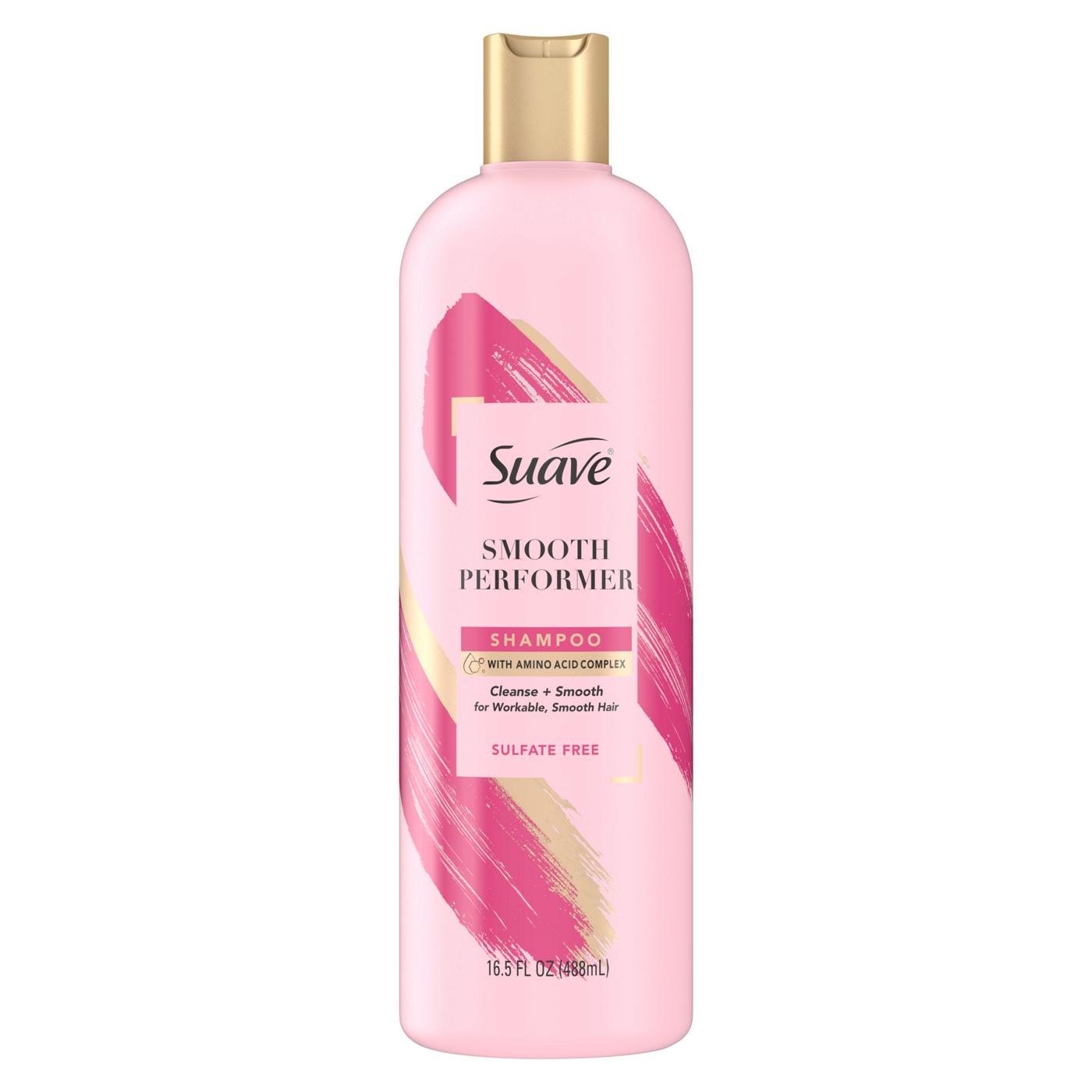Suave Pink Smooth Performer Shampoo - Shop Shampoo & conditioner at H-E-B