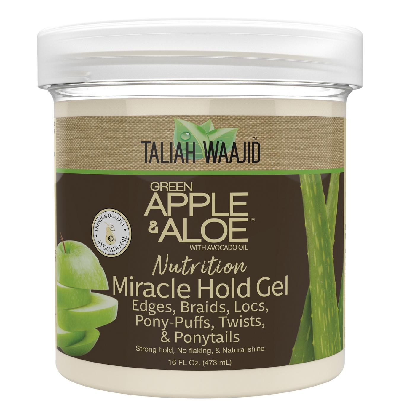 Taliah Waajid Green Apple & Aloe Miracle Hold Gel - Shop Styling ...