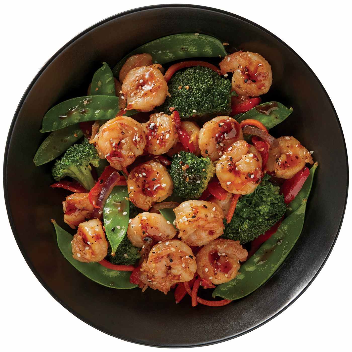 H-E-B Fish Market Stir Fry Kit - Teriyaki Shrimp & Vegetables - Shop ...