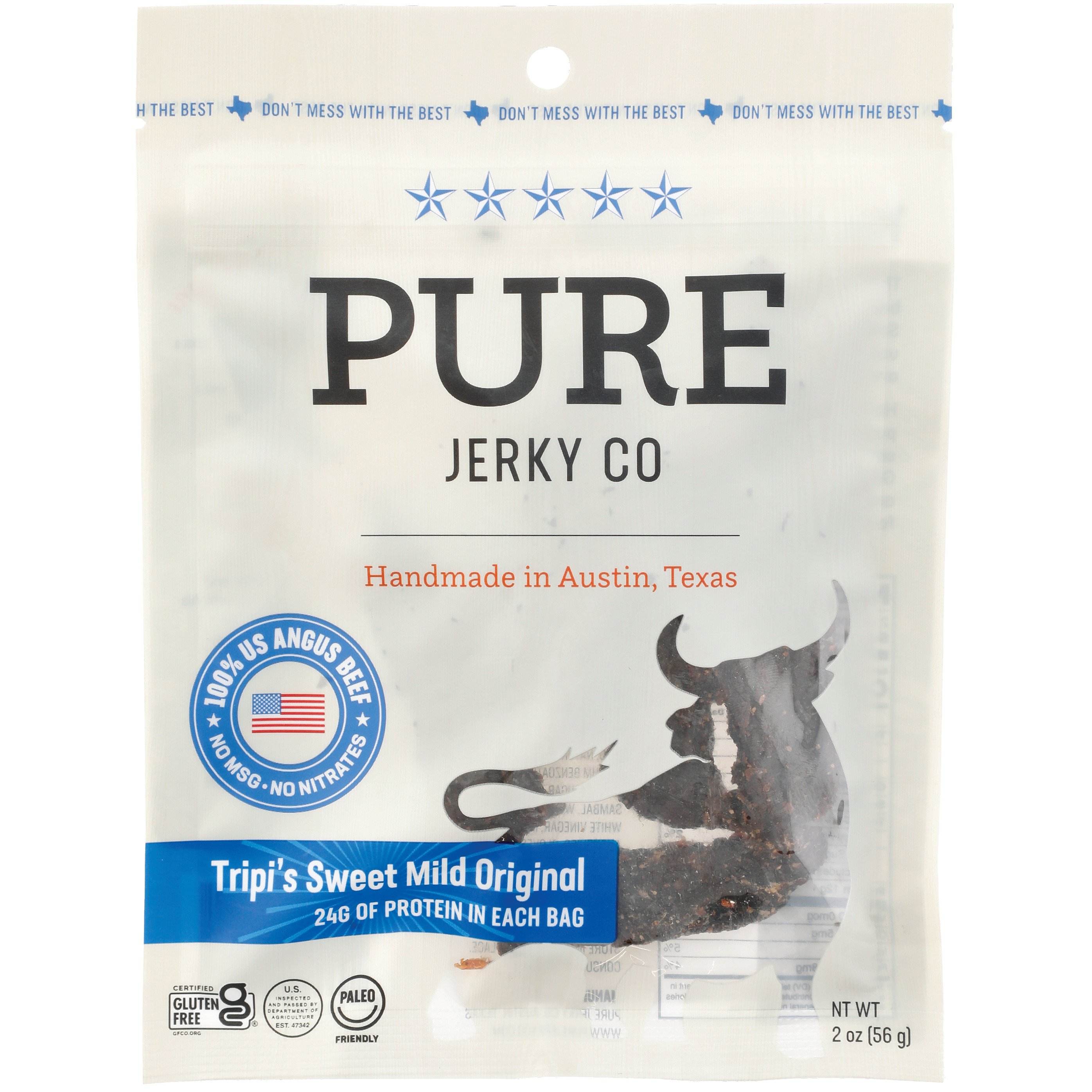 Pure Jerky Co Sweet Mild Original Jerky - Shop Snacks & Candy at H-E-B